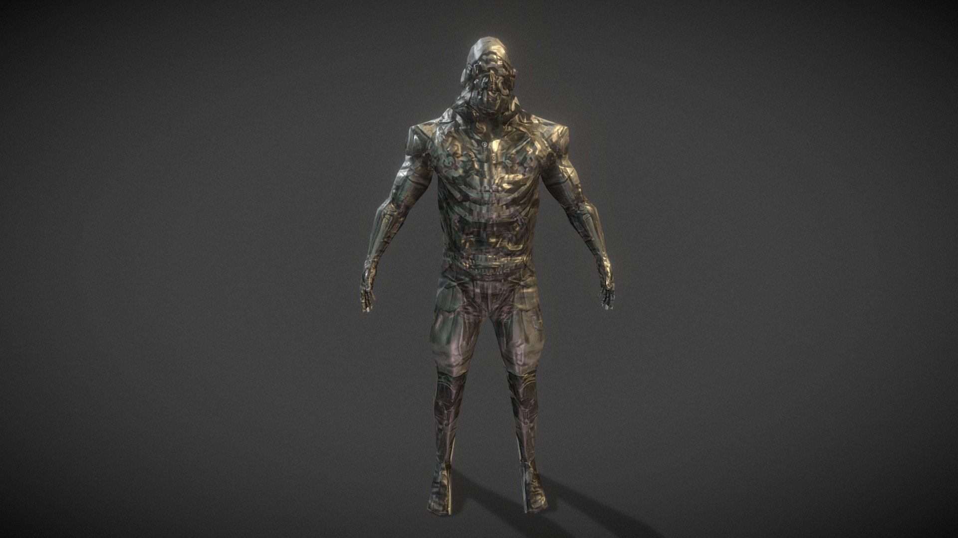 Cyber Zombie - Super lowpoly, Miximo Rigged - Download Free 3D model by ...
