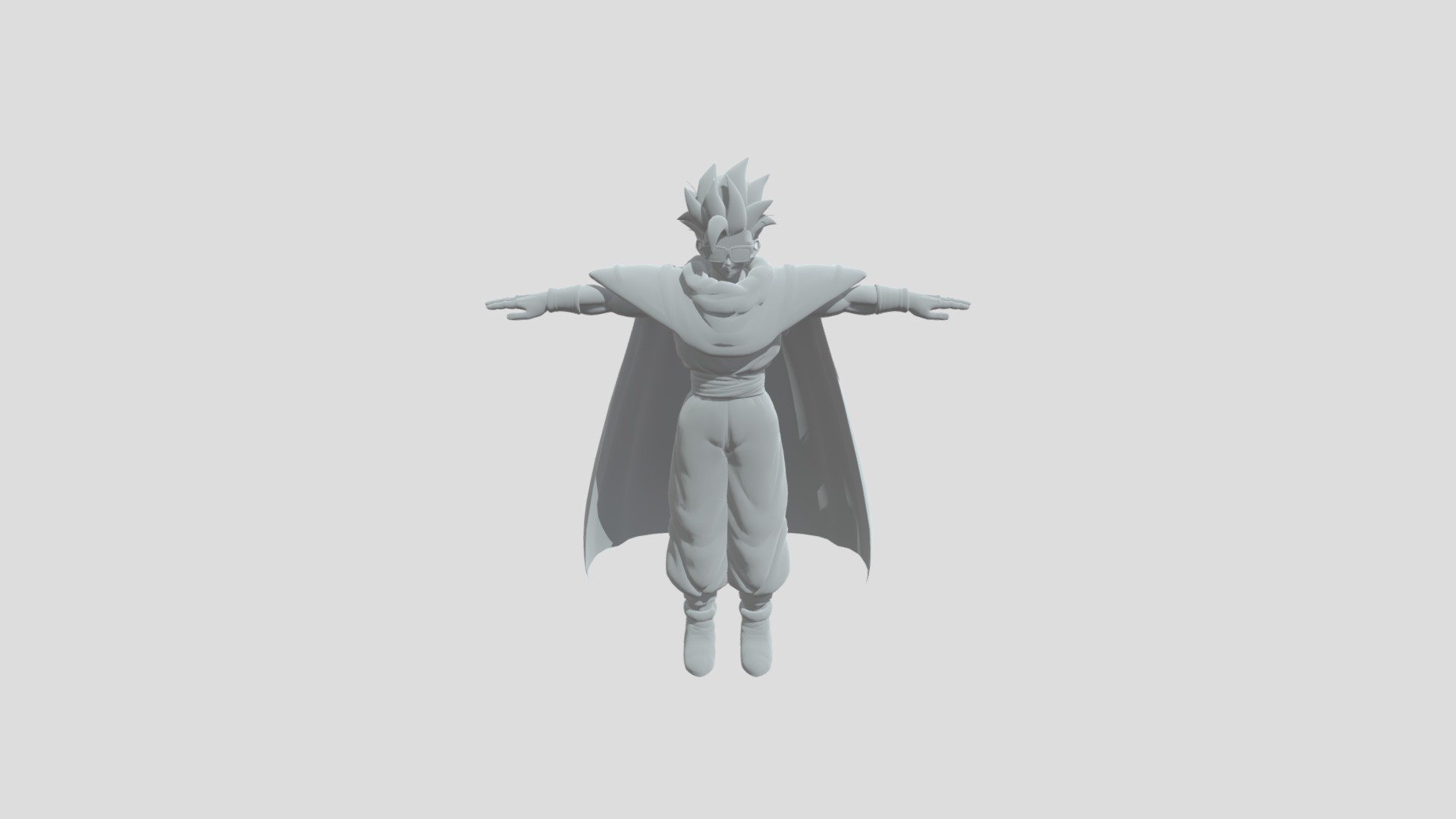 Dbsz___gohan__super_hero_base__by_o_dyk () - Download Free 3D model by ...