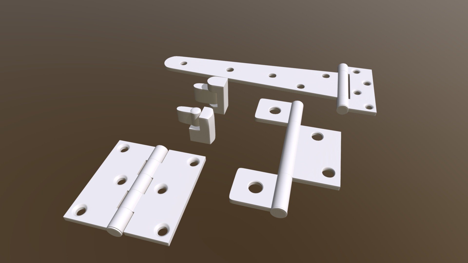 MIN-309: Weekly Models - 5 Hinges - 3D model by NathanielGroeschen ...
