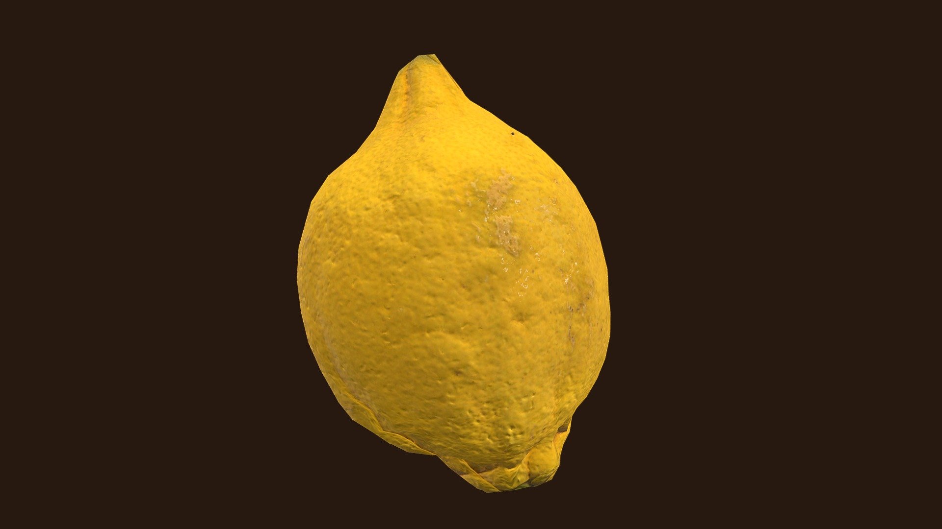 Lemon (limone) low poly - photoscan - 3D model by Amil (francescolima74 ...