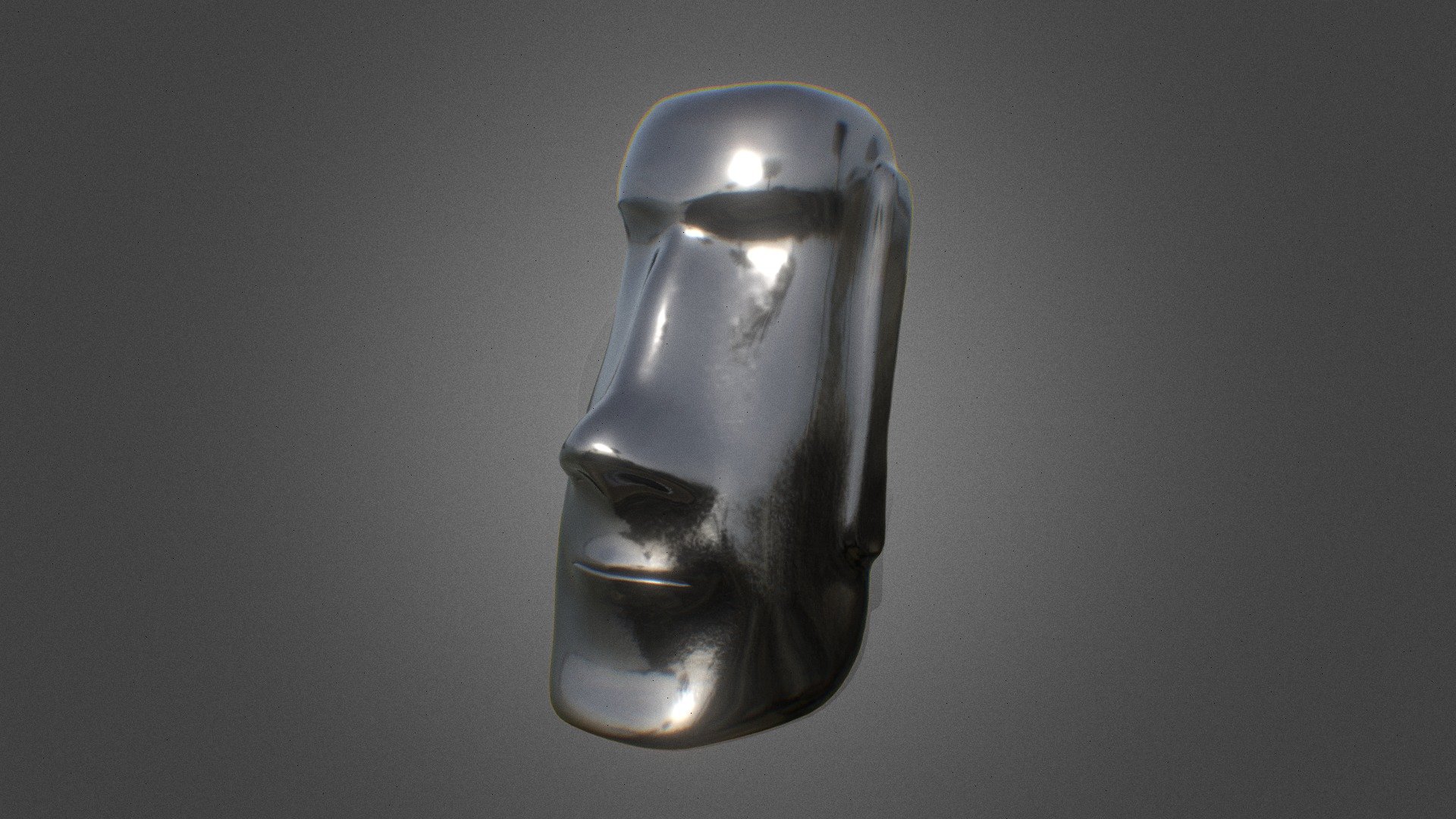 Metal Moai Sculpture (Free) - Download Free 3D model by ShotaB [a978a55 ...