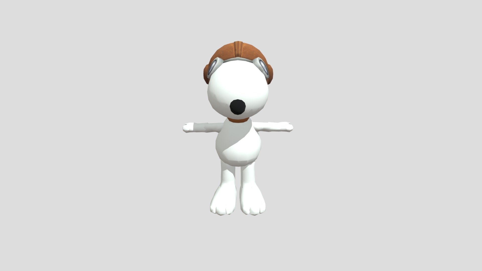 Snoopy Character model - Download Free 3D model by 3D by Renato ...