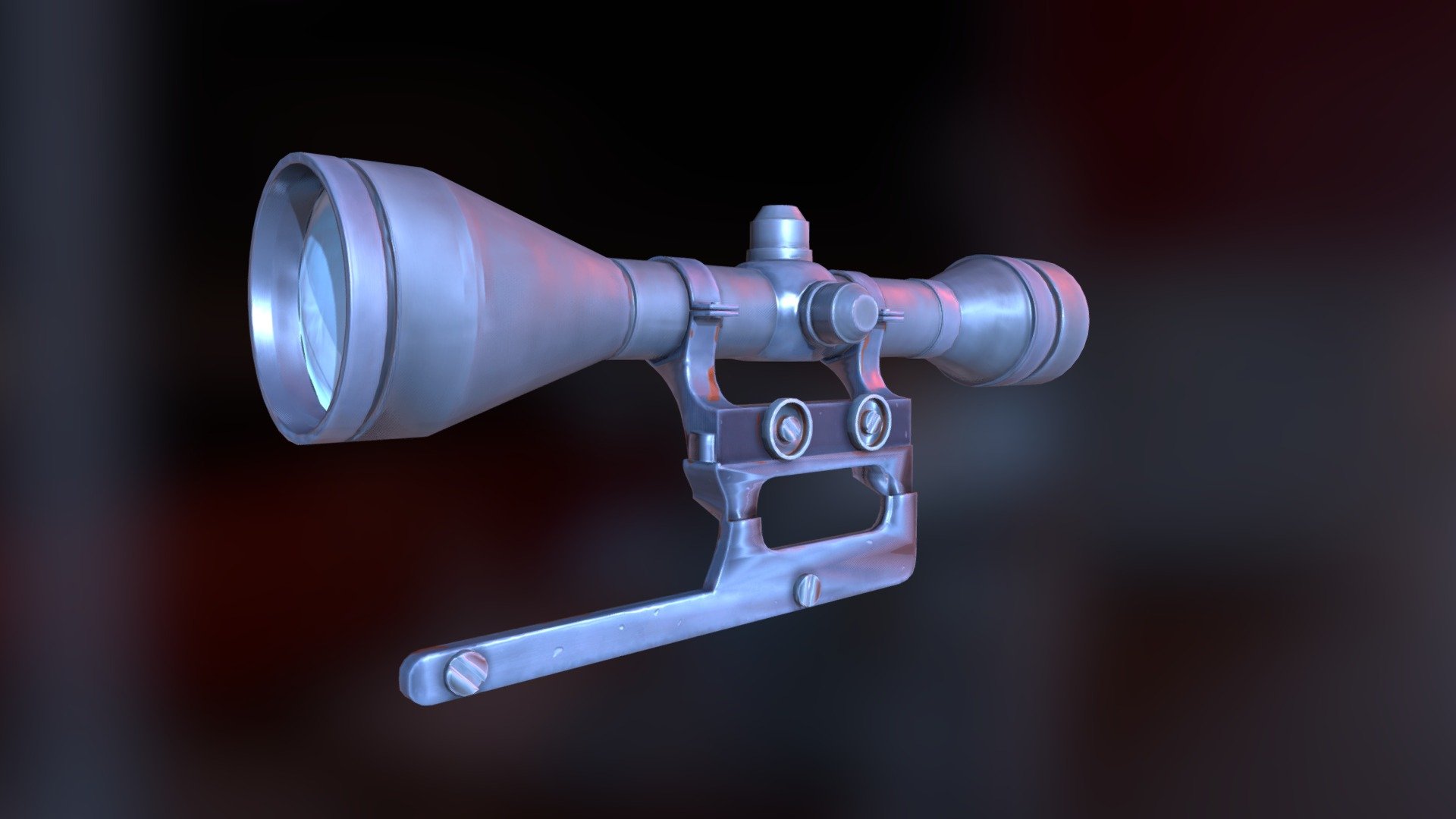 Stylised Sniper Scope - 3D model by DLB2003_ [a97ce0e] - Sketchfab