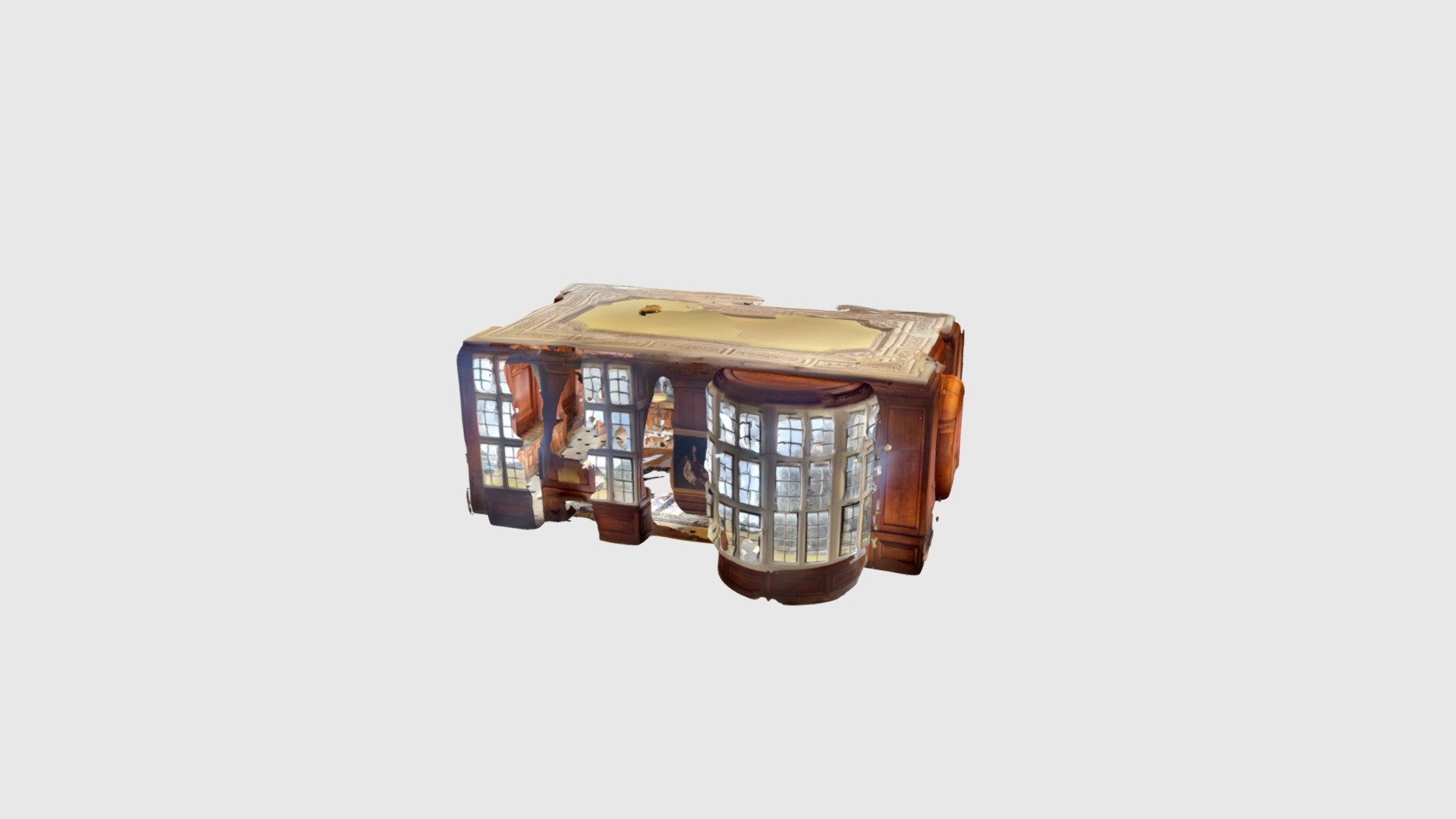 Stately home dining room - Download Free 3D model by Goo_rocket ...