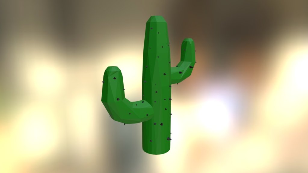 Cactus - 3D model by lianhaggis [a97dae9] - Sketchfab