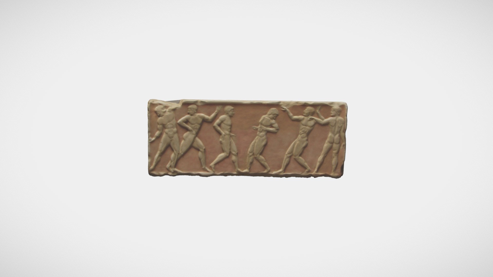 Representación del juego Episkyros - 3D model by David Ortega ...