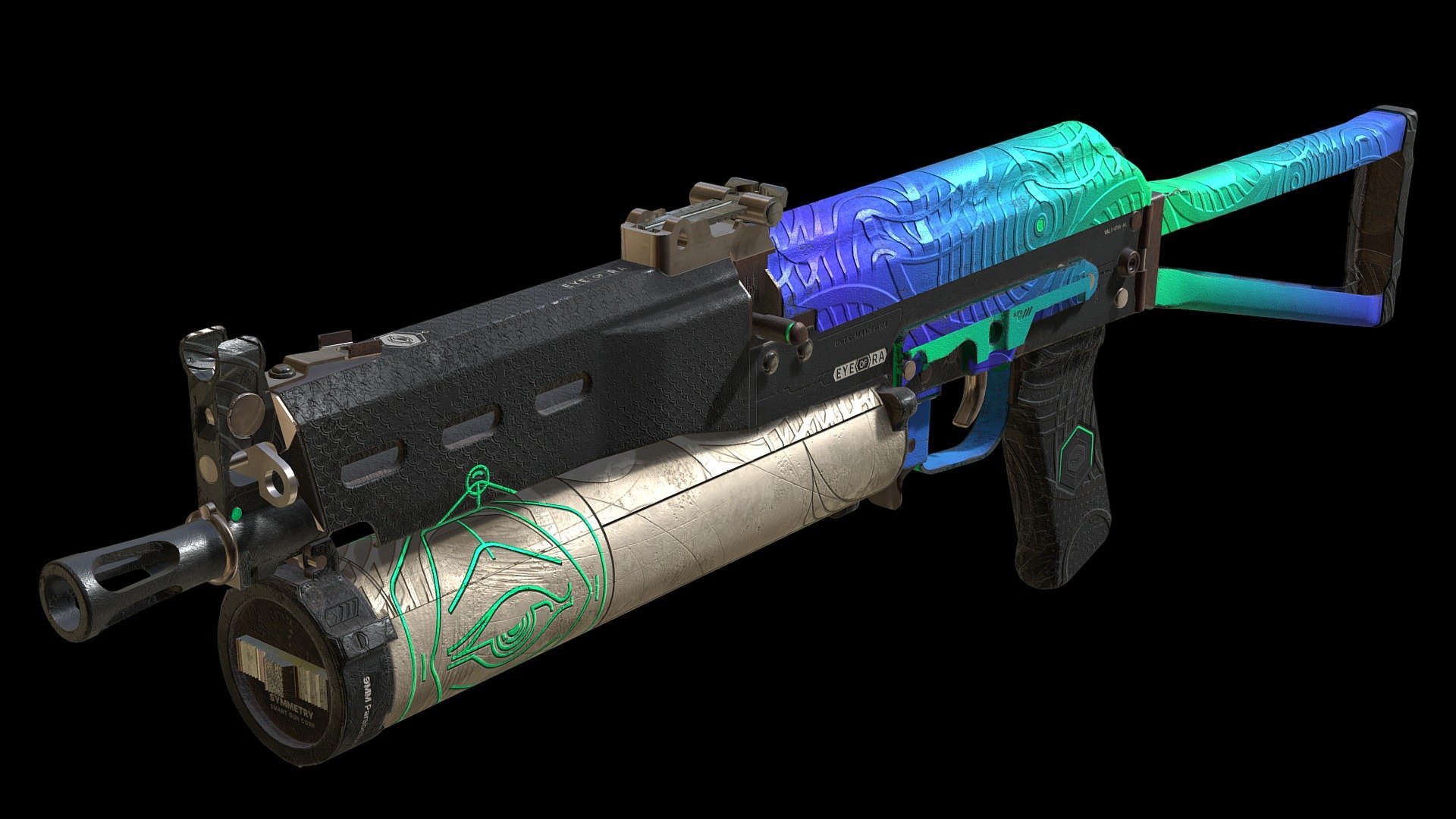 BIZON - Eye of Ra (CS2) - 3D model by tanapta [a97ea63] - Sketchfab