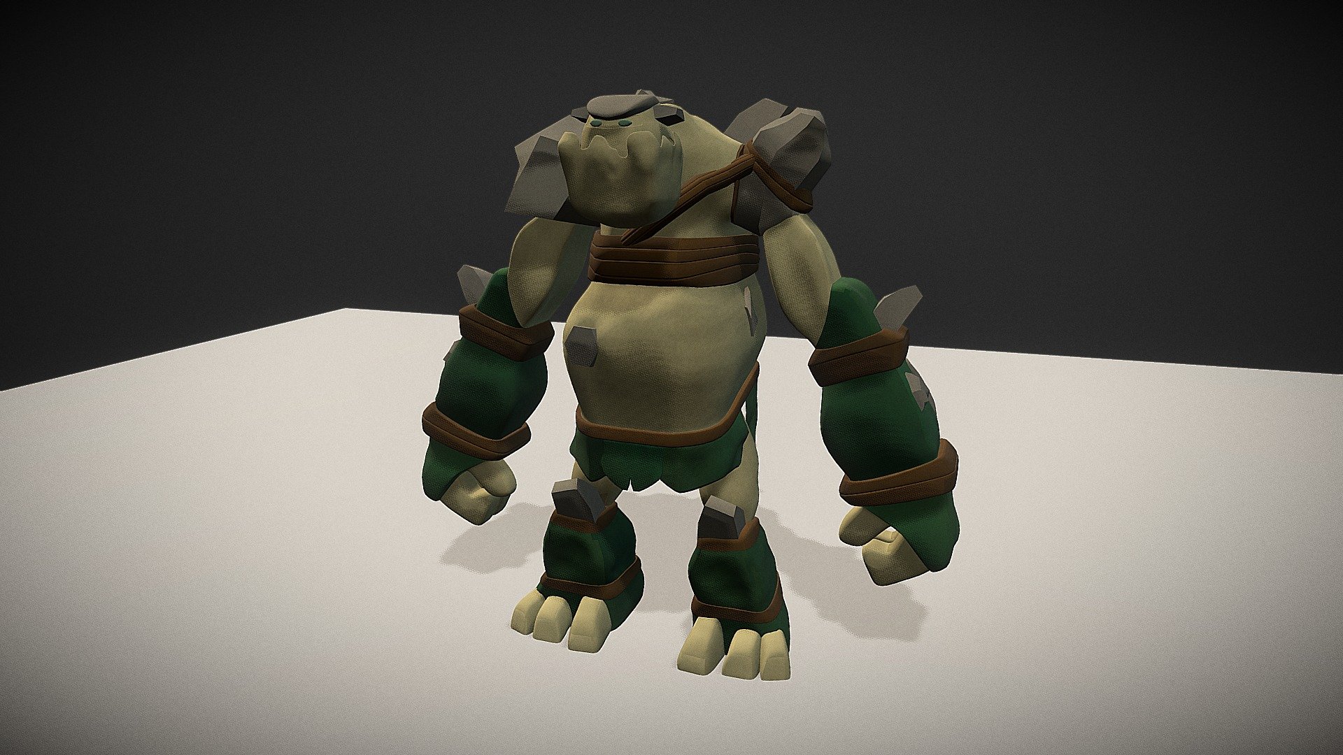Rock Troll Model - 3D model by Alejandro Luis Ruata (@Alejandro.Ruata ...