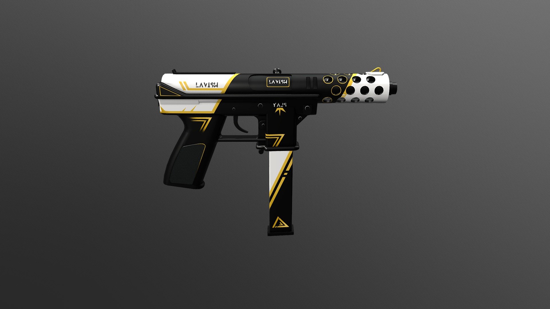 TEC-9 / LAVISH - 3D model by sime2921 [a980502] - Sketchfab