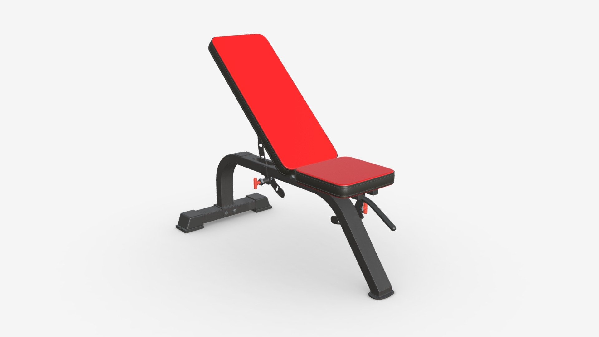 Adjustable weight flat bench 03 - Buy Royalty Free 3D model by HQ3DMOD ...