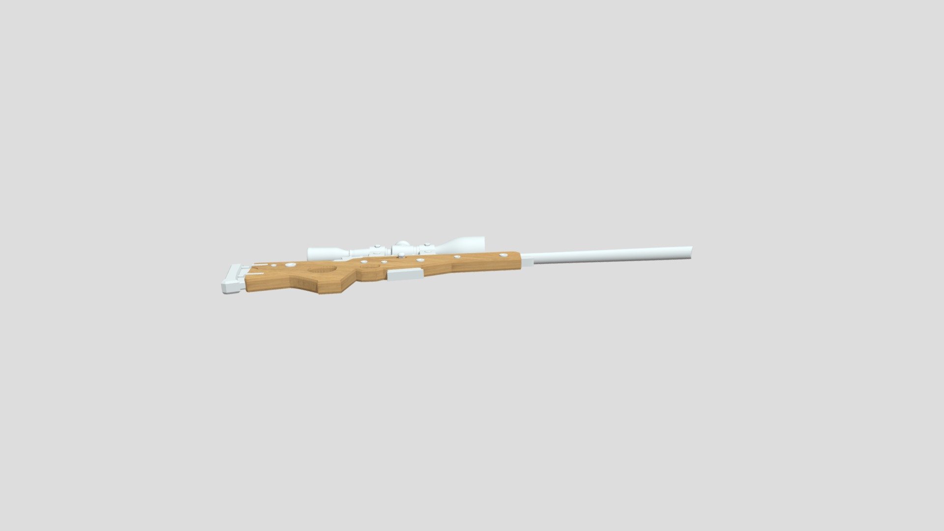 Fortnite-bolt-action-rifle - 3D model by Arsen_cool [a98340c] - Sketchfab