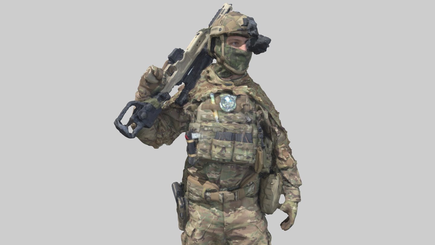 Sniper - 3D model by FIGURAMA™ (@figurama) [a983c04] - Sketchfab