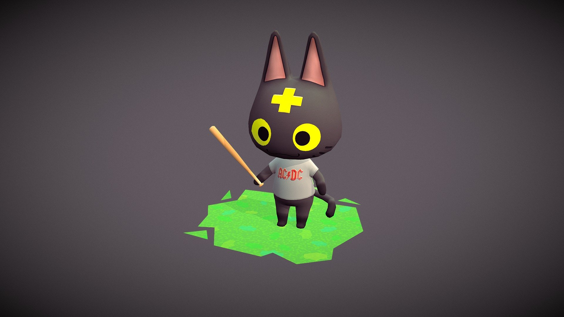 Volt the Cat - 3D model by farart [a9842f9] - Sketchfab