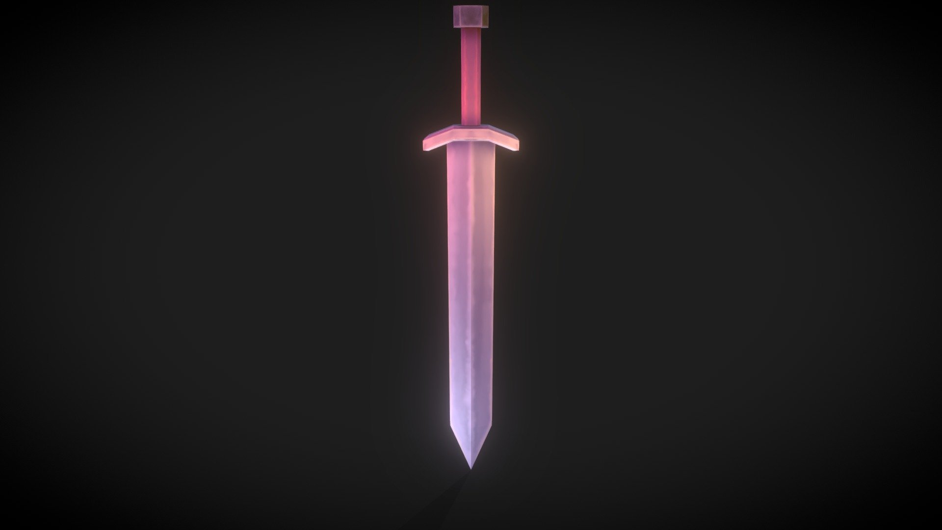 Low Poly Stylized Sword - Download Free 3D model by alexi.smnd [a9861b7 ...