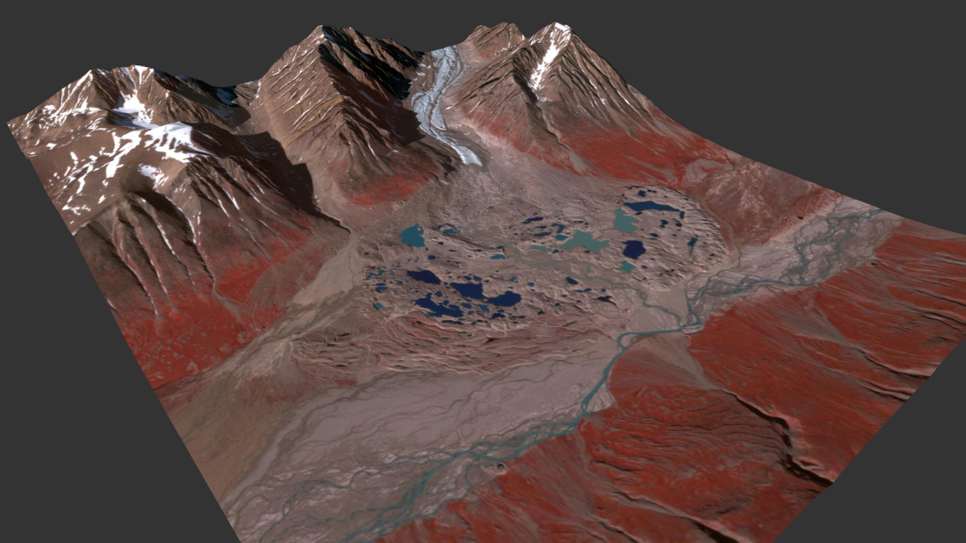 Schuchert Dal, Scoresby Sund, East Greenland - 3D model by Jonathan ...