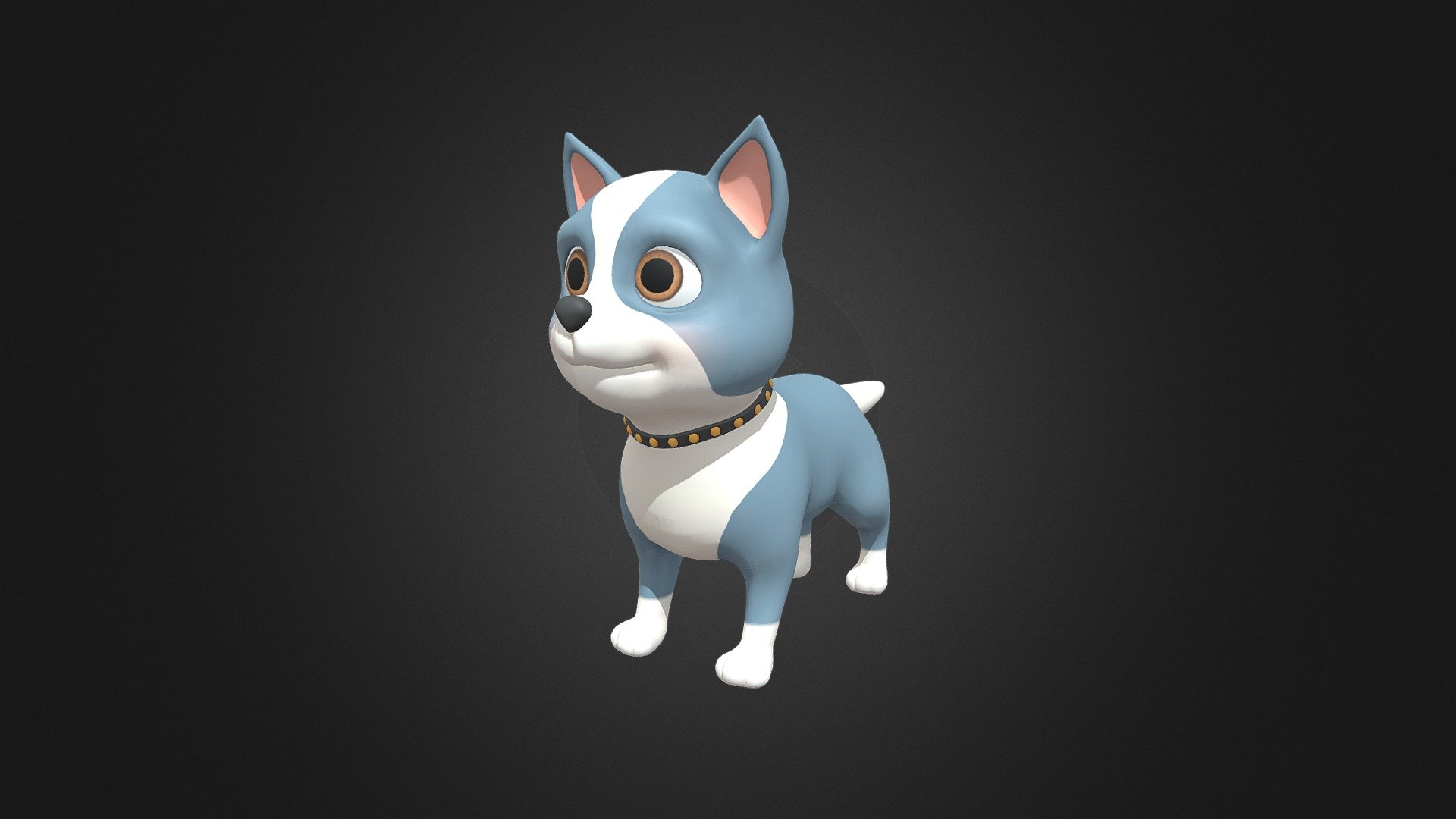 Asset - Cartoons - Puppy Dog Rigged - Buy Royalty Free 3D model by ...