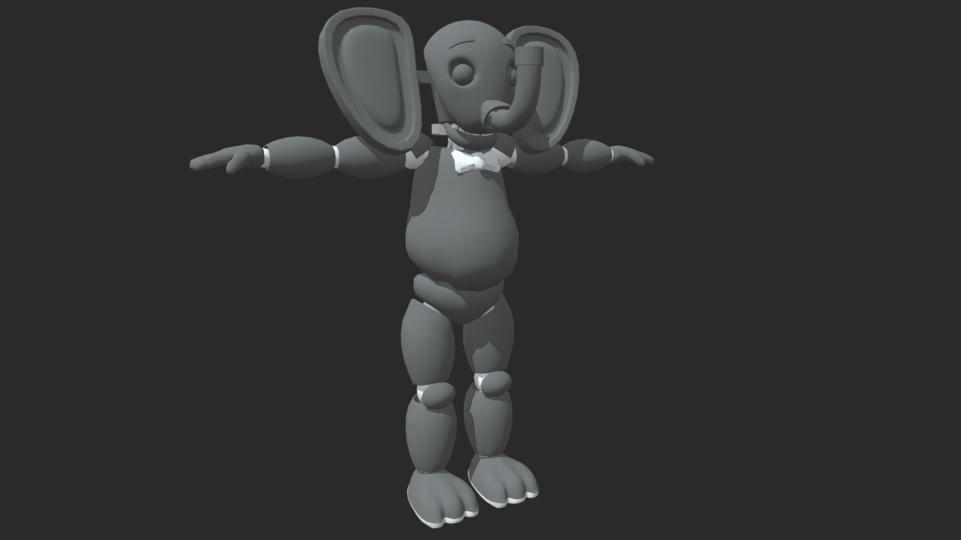 P2A FNAF Elephant - Download Free 3D model by lxt5392 [a987d2b] - Sketchfab