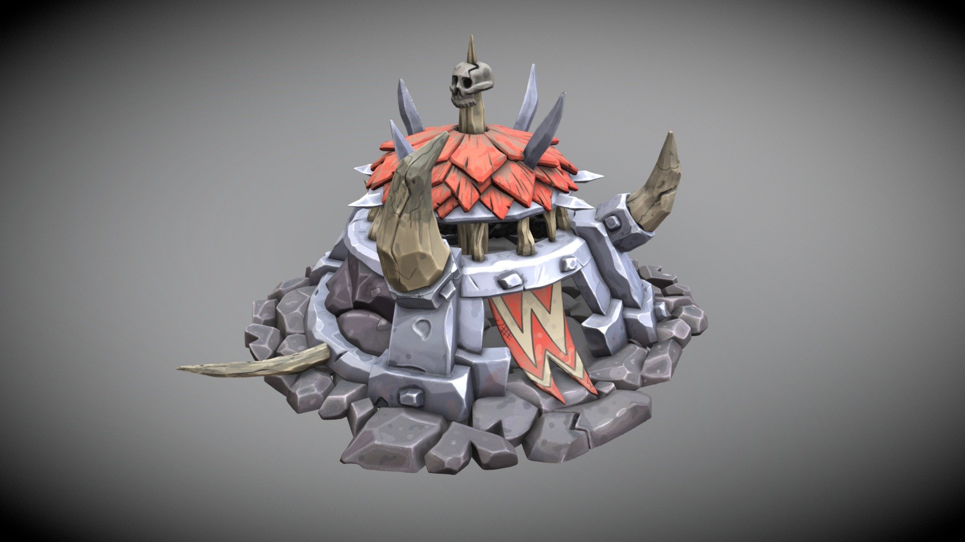 Orc burrow - 3D model by Driven_by [a989141] - Sketchfab