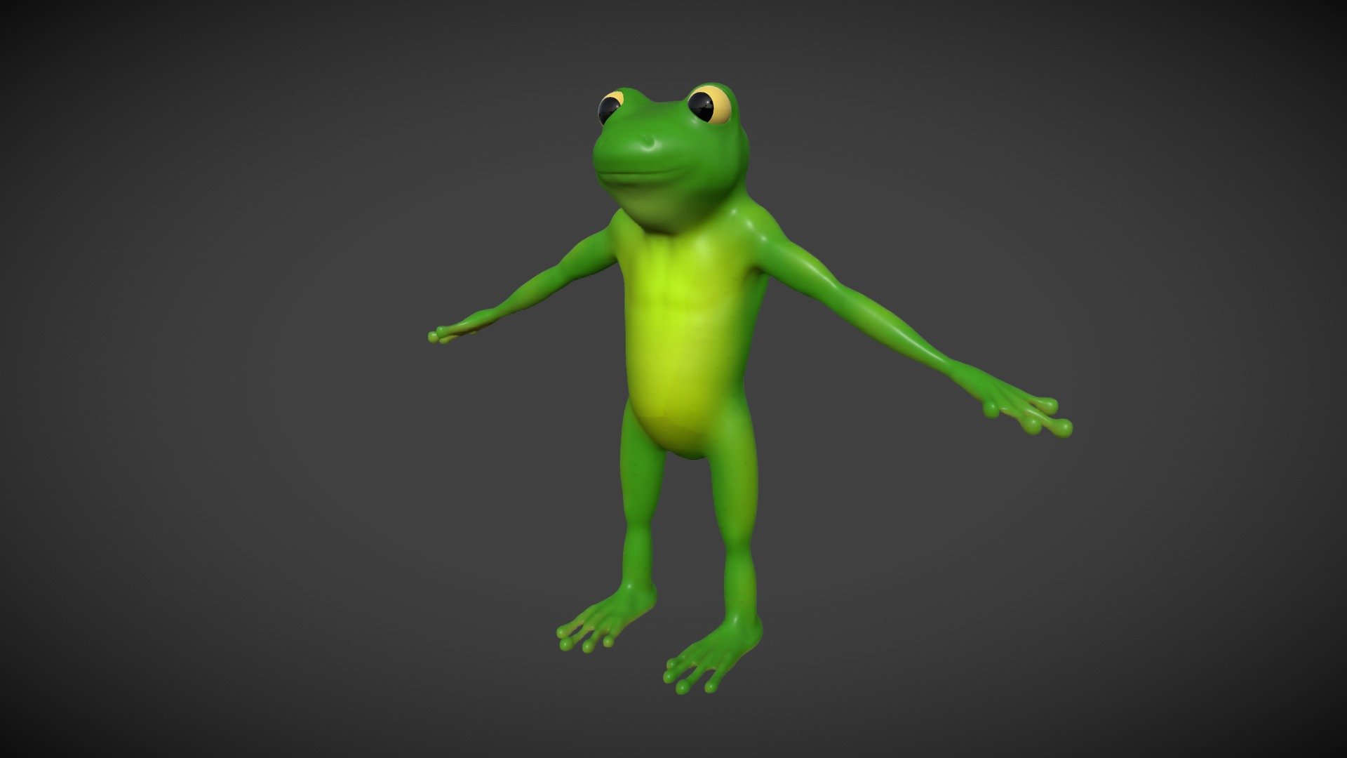 Froggy Frosk - 3D model by Ant3Visuals [a9899f1] - Sketchfab