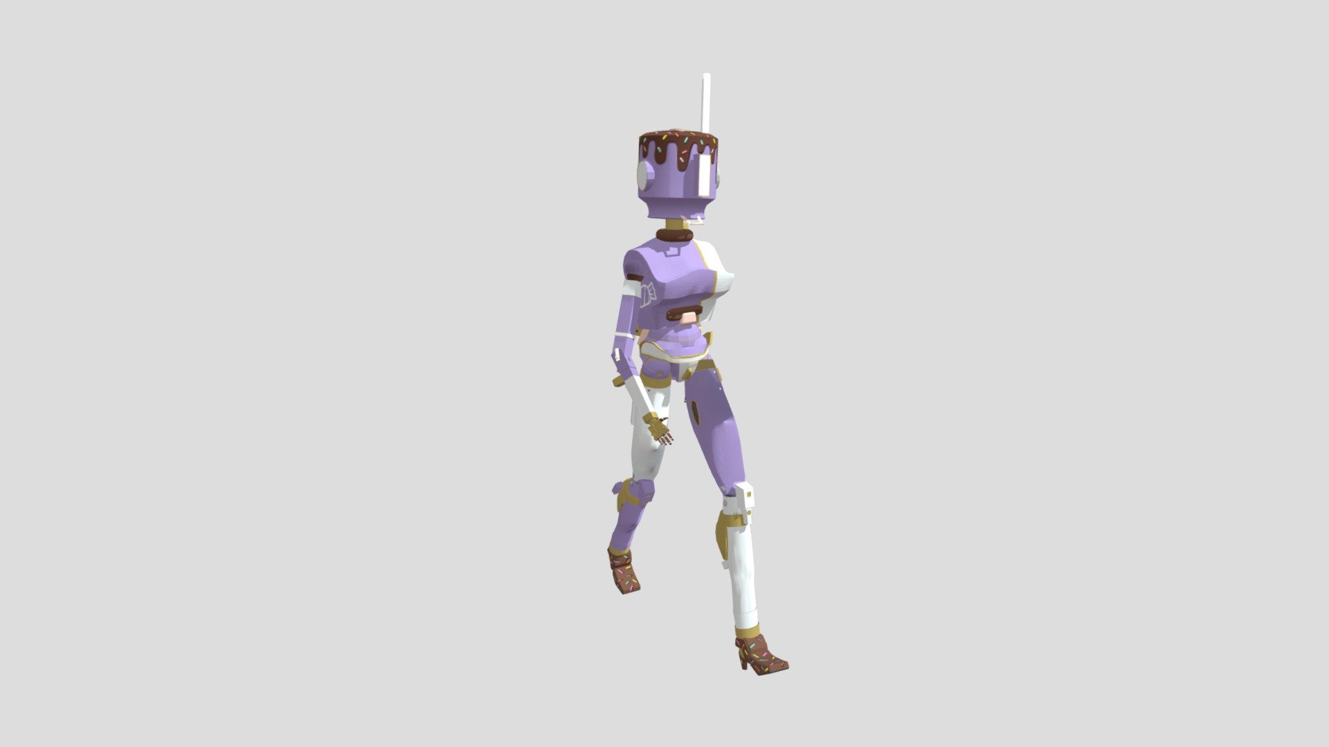 Sweet Bot - 3D model by s10204922 [a98d354] - Sketchfab