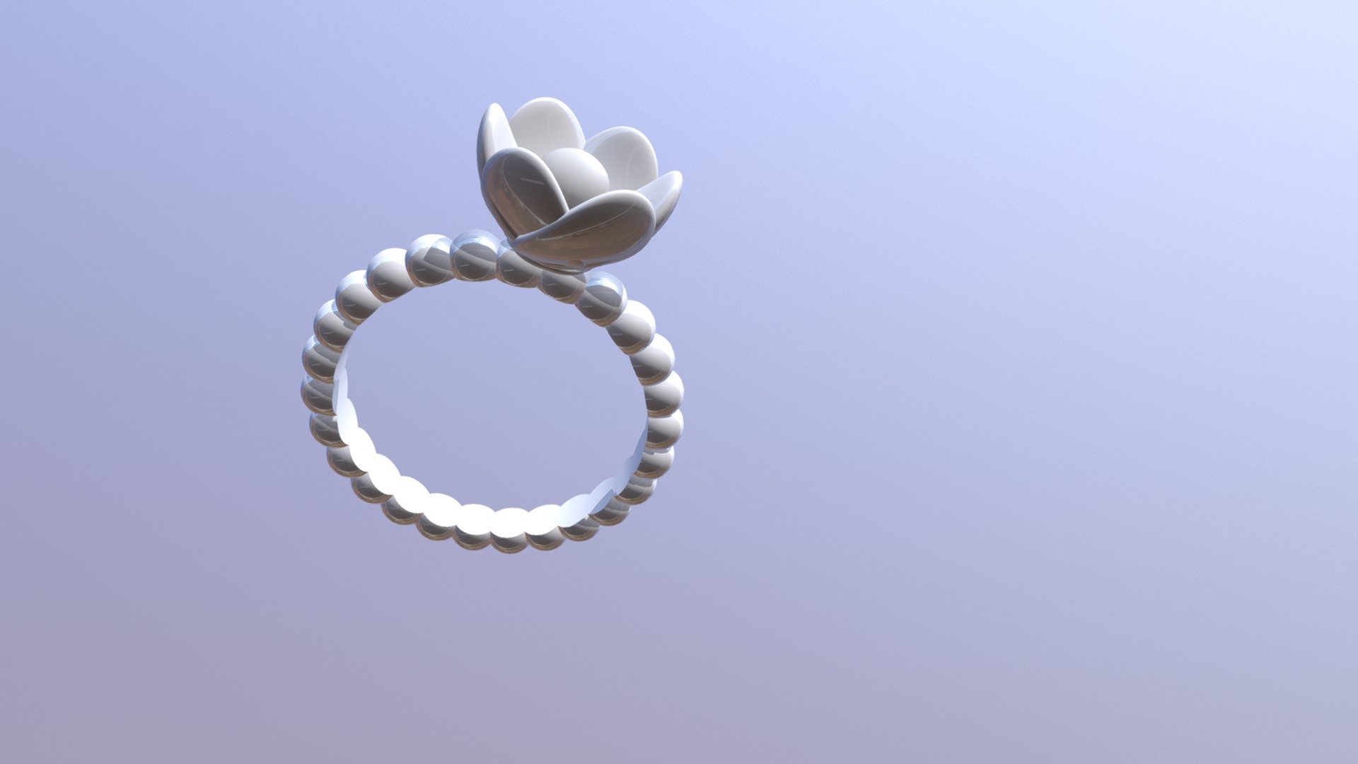 Fleur - 3D model by alysondemeloasselin [a98d378] - Sketchfab