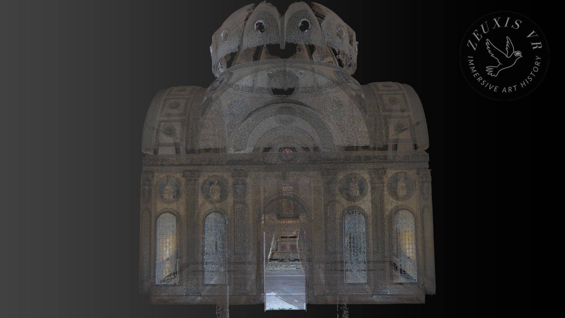 Pazzi Chapel, dense point cloud test - 3D model by ZeuxisVR [a9908e4 ...