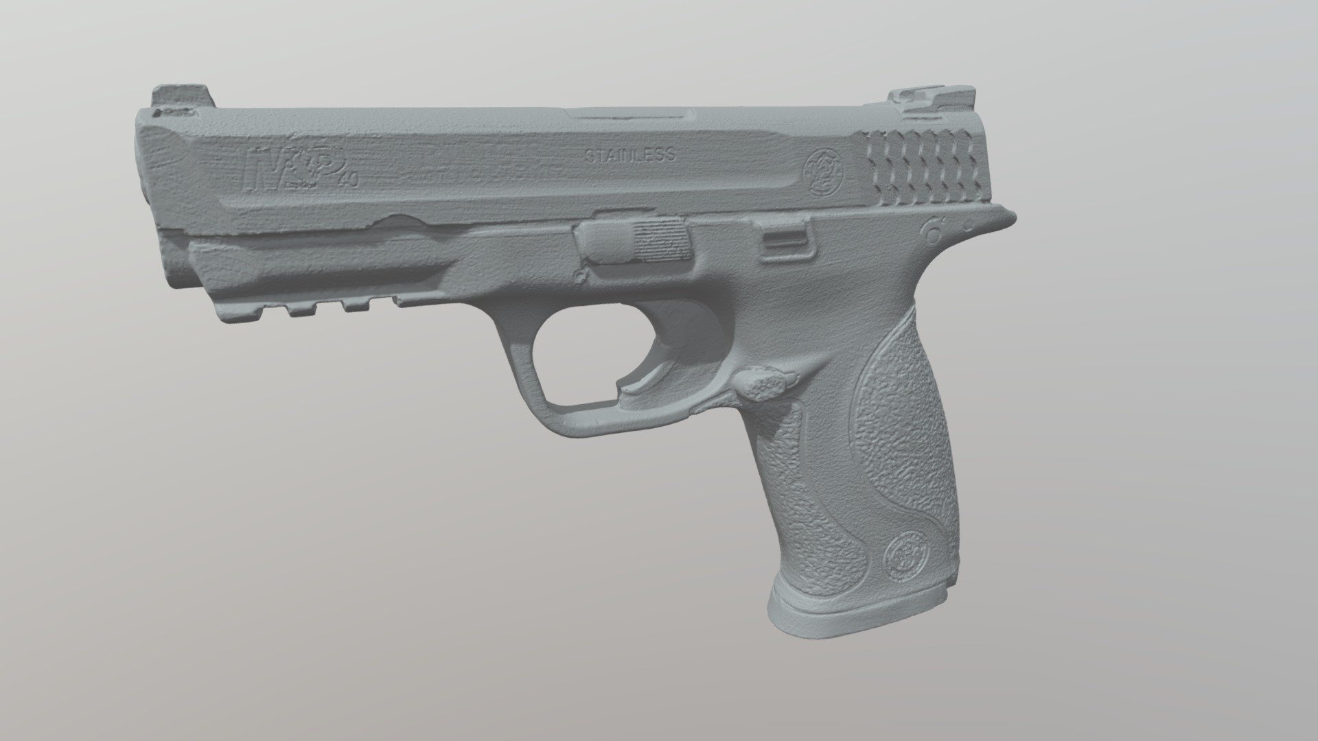 Artec Spider - Firearm Smith & Wesson - 3D model by 3dscanservice ...