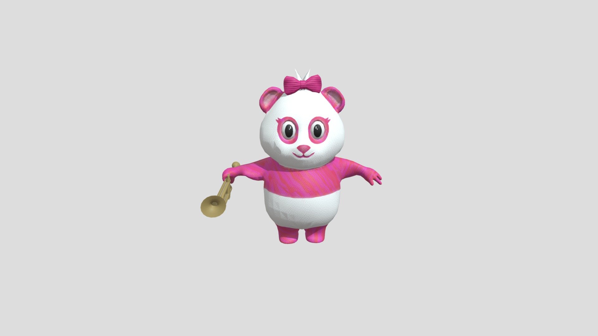 Baloo Panda Variation 3 - 3D model by creative.avl [a992d67] - Sketchfab