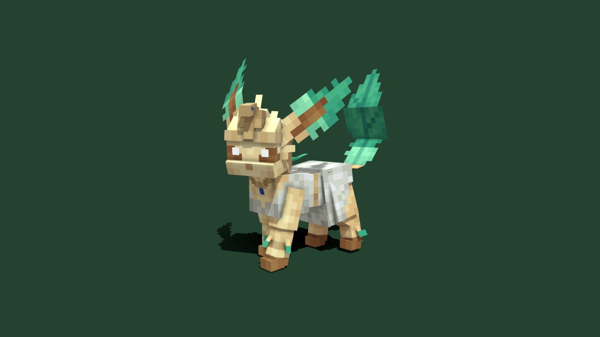 Leafeon Anubis Cobblemon - 3D model by Acesky [a9950b7] - Sketchfab