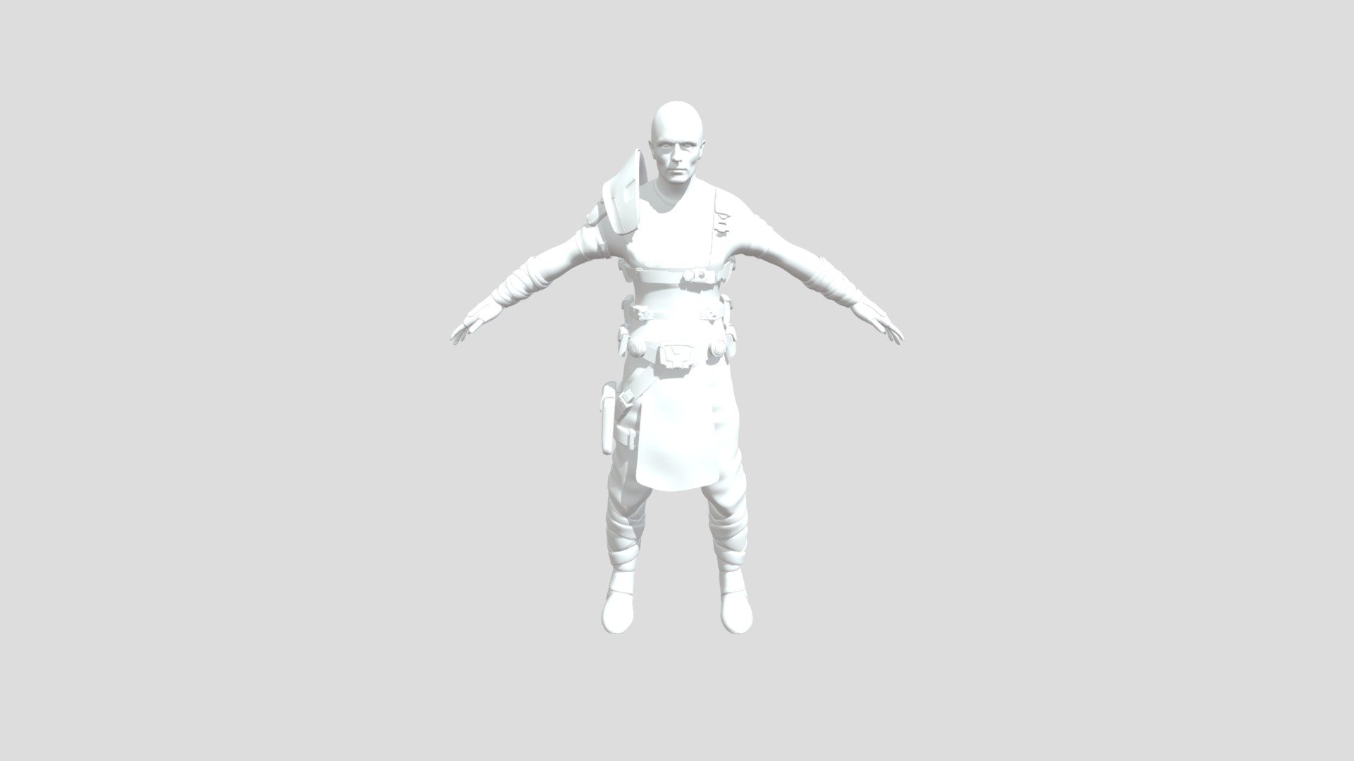 CGI Starkiller (No textures) - Download Free 3D model by langifoaga ...