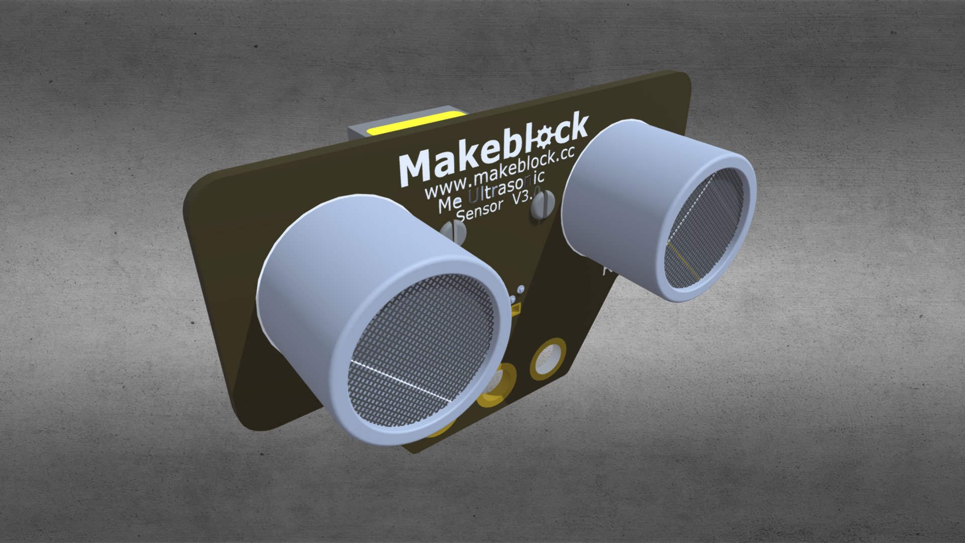 Ultrasonic sensor - Buy Royalty Free 3D model by Sitetechno.fr [a996ef3 ...