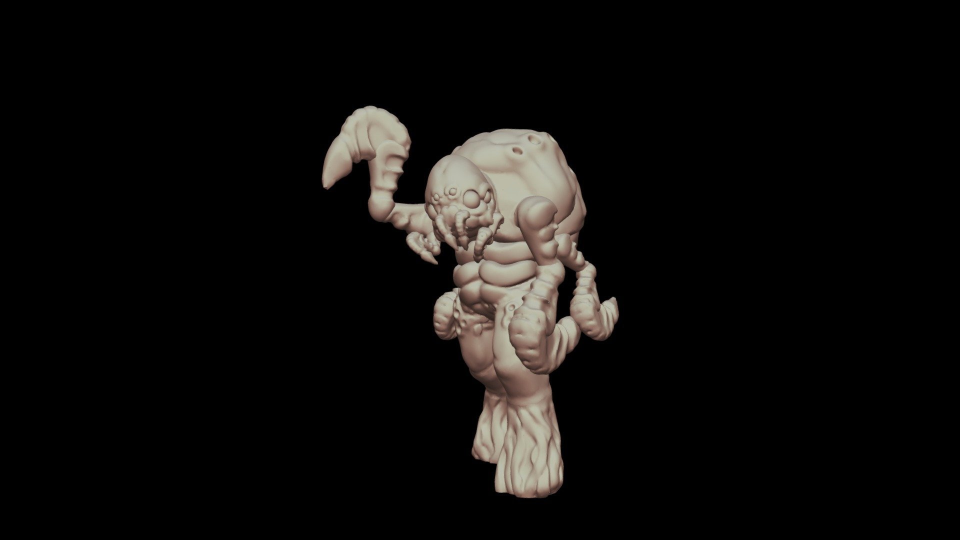 Biomorphic Monstrosity - 3D model by dutchmogul [a997d96] - Sketchfab