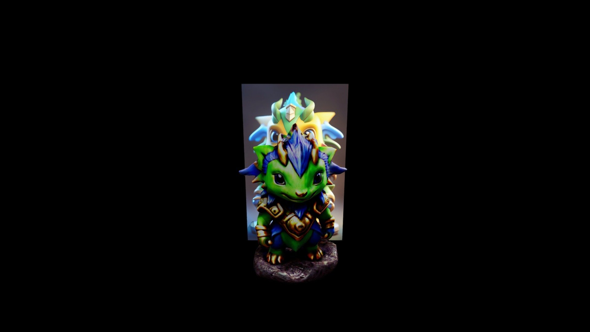 Close Up Of A Toy Figurine That Resembles A Cha Download Free 3d Model By Klrxyz A9981f9