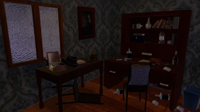 Writer's Office - 3D model by alecmoreto (@kerstynalec) [a9984d4 ...