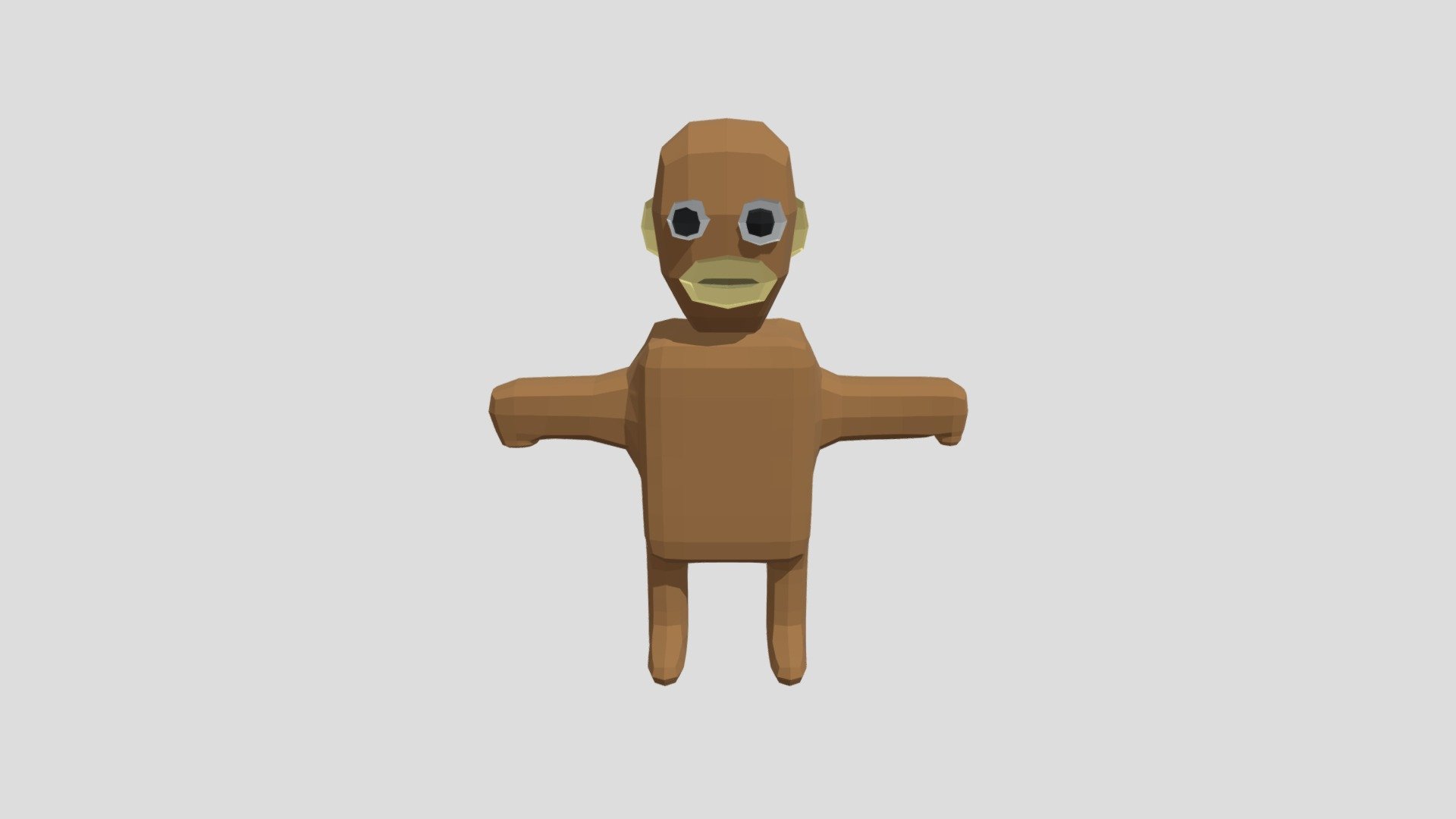 Monkey - Download Free 3D model by roddy (@roddyncharlie) [a998889 ...