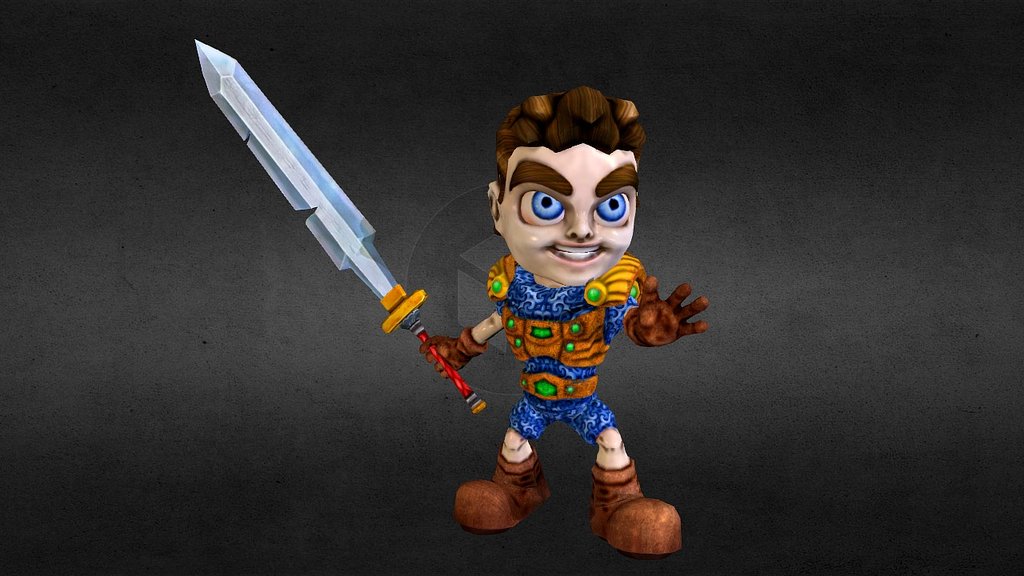 Little Darius - 3D model by szabolcs.dvorcsak [a998b6a] - Sketchfab