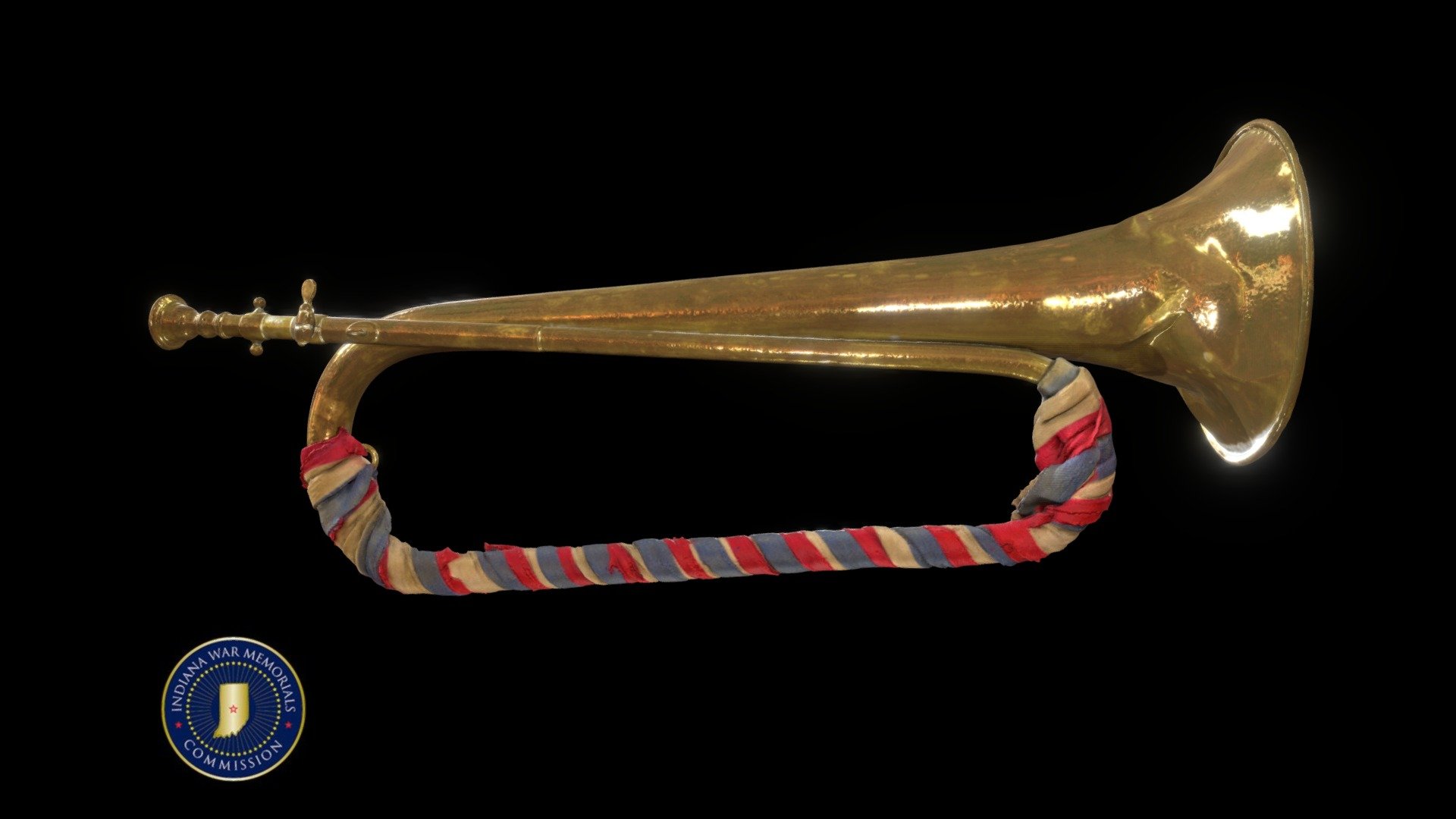 Armistice Bugle - 3D model by IUI University Library (@IUI ...