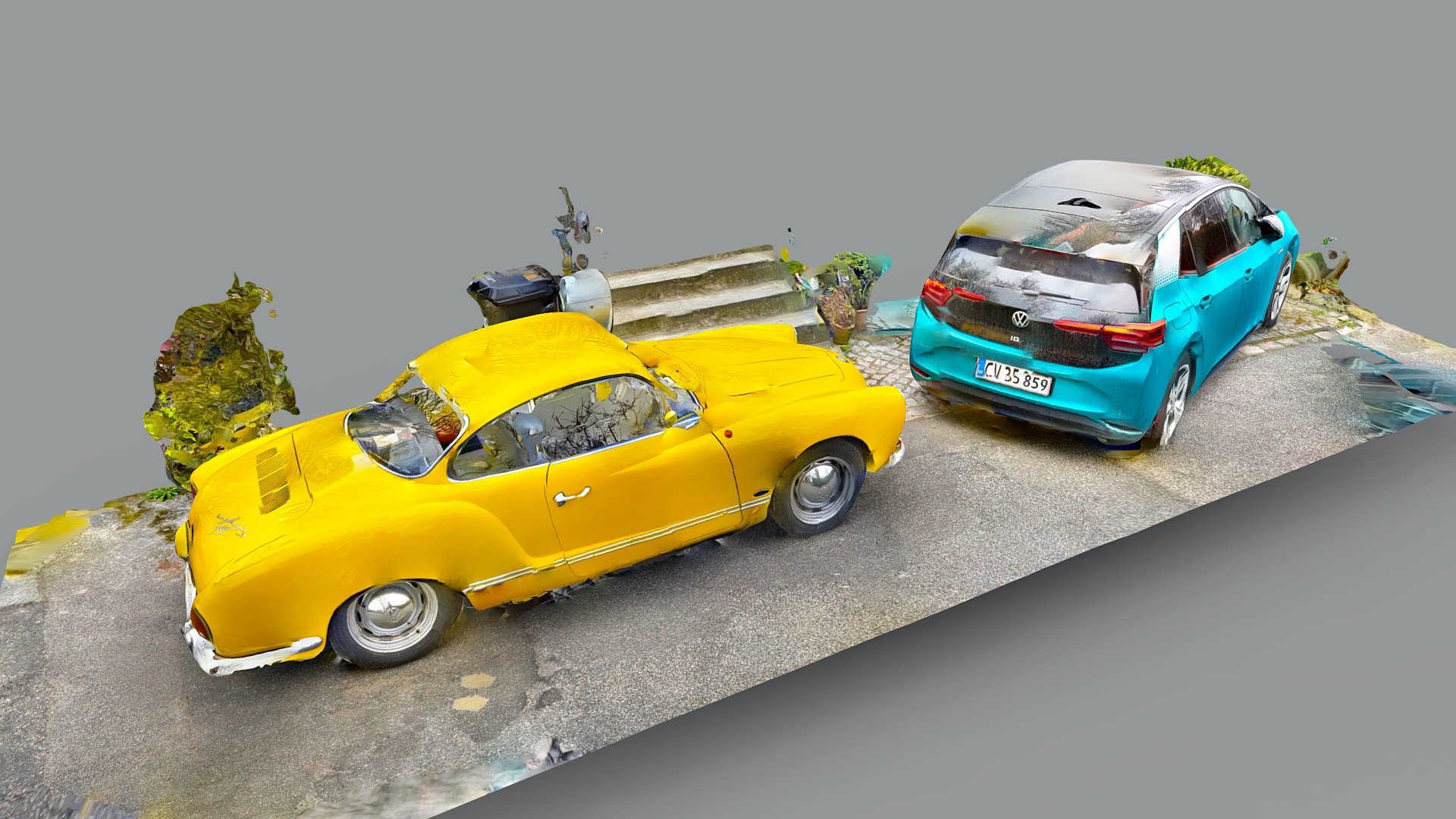 VW fans - 3D model by Christian Carlsson (@ccarlsson) [a99a887] - Sketchfab