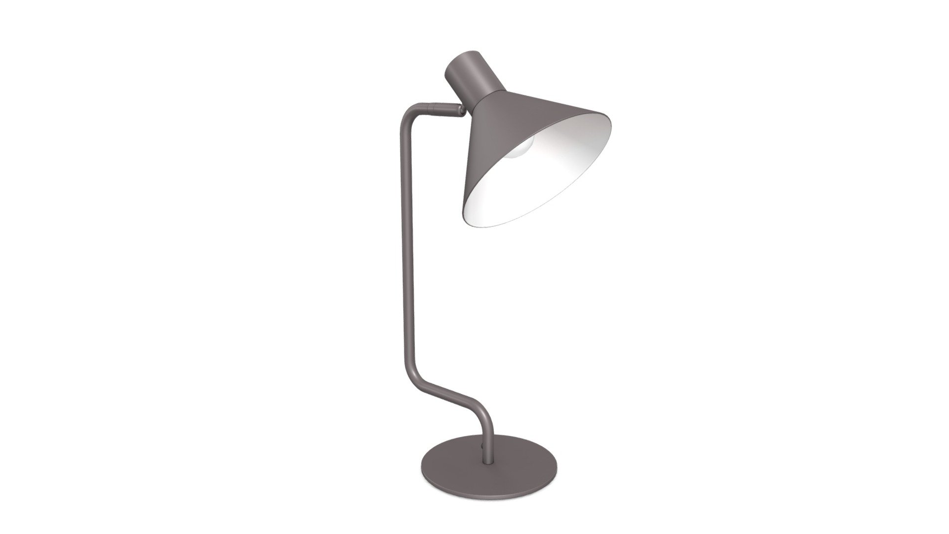 Truman Task Table Lamp, Matt Grey - Download Free 3D model by MADE.COM (@made-it) [a99c3ab ...