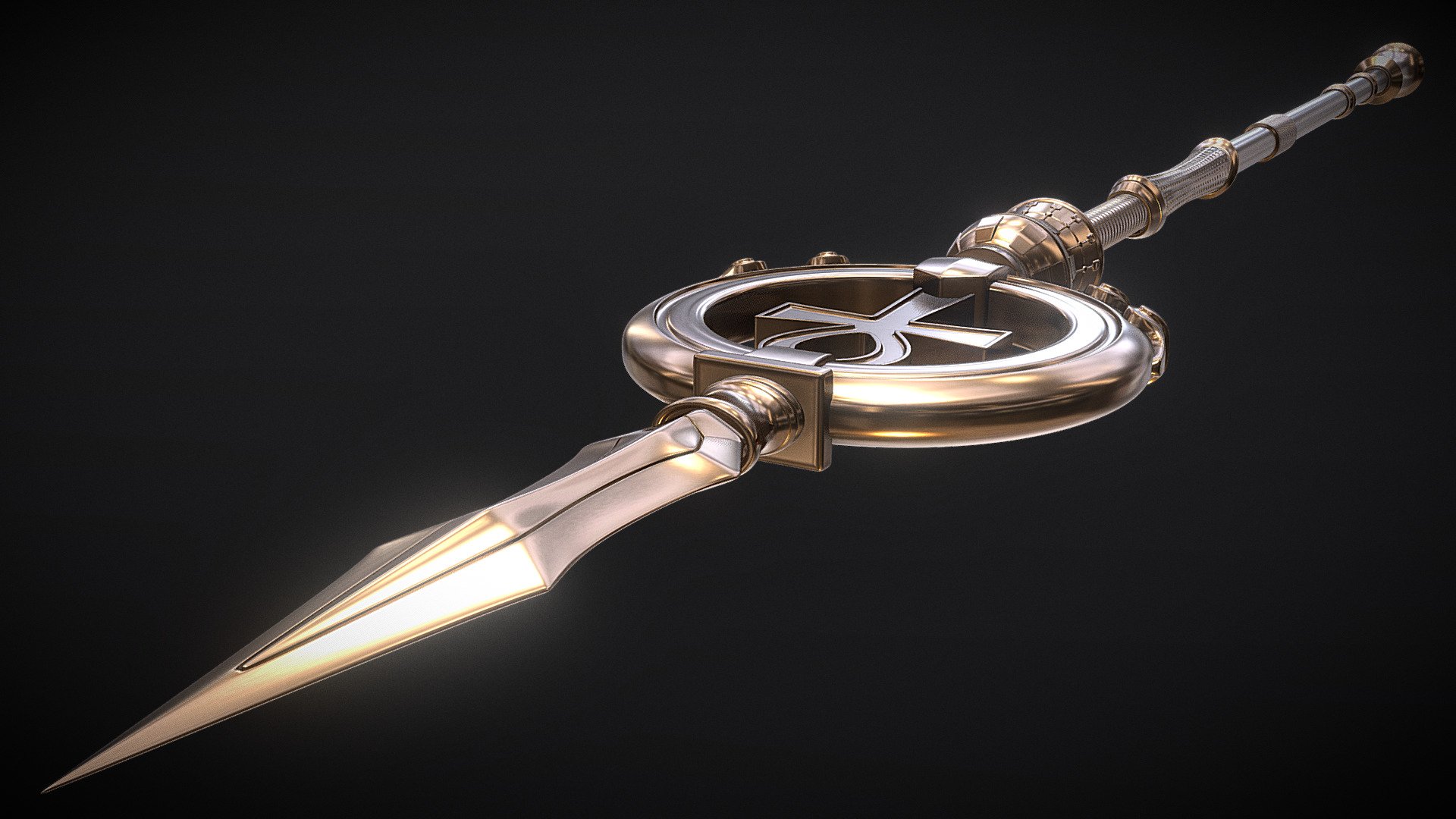 Horus staff - 3D printing - Buy Royalty Free 3D model by Omassyx ...