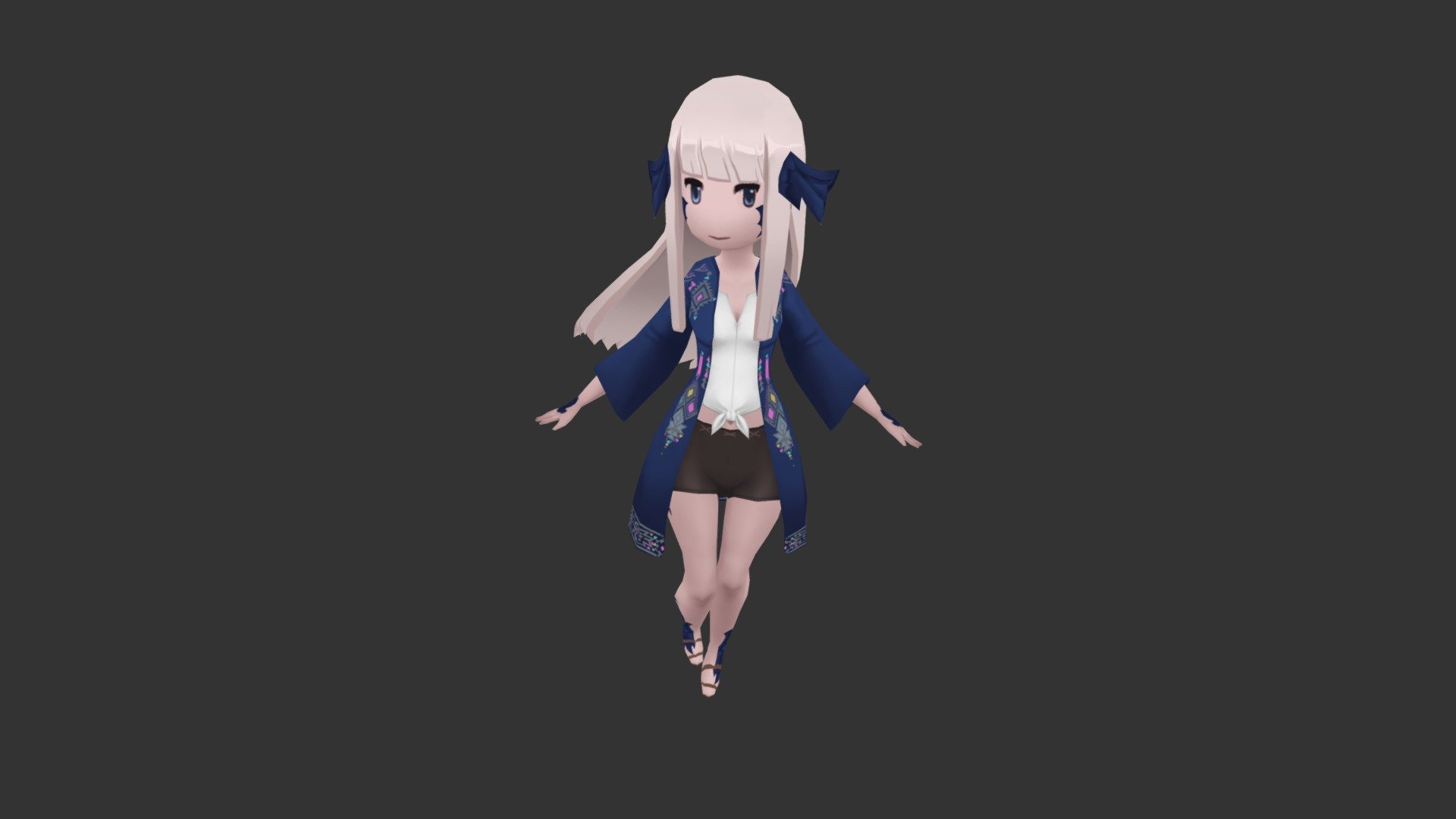Ora Posed - 3D model by Druelbozo [a99daba] - Sketchfab