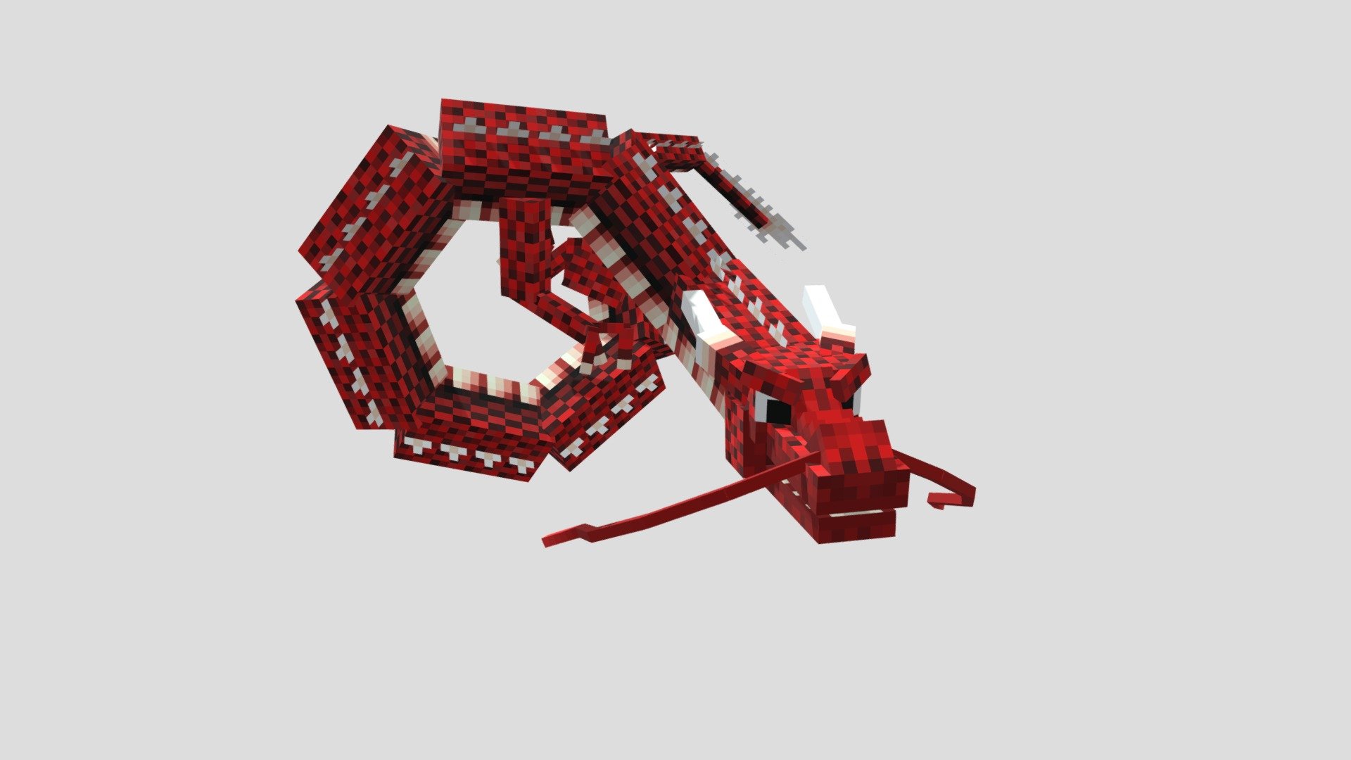Japanese Dragon - 3D model by Pouloupinou [a99db8a] - Sketchfab