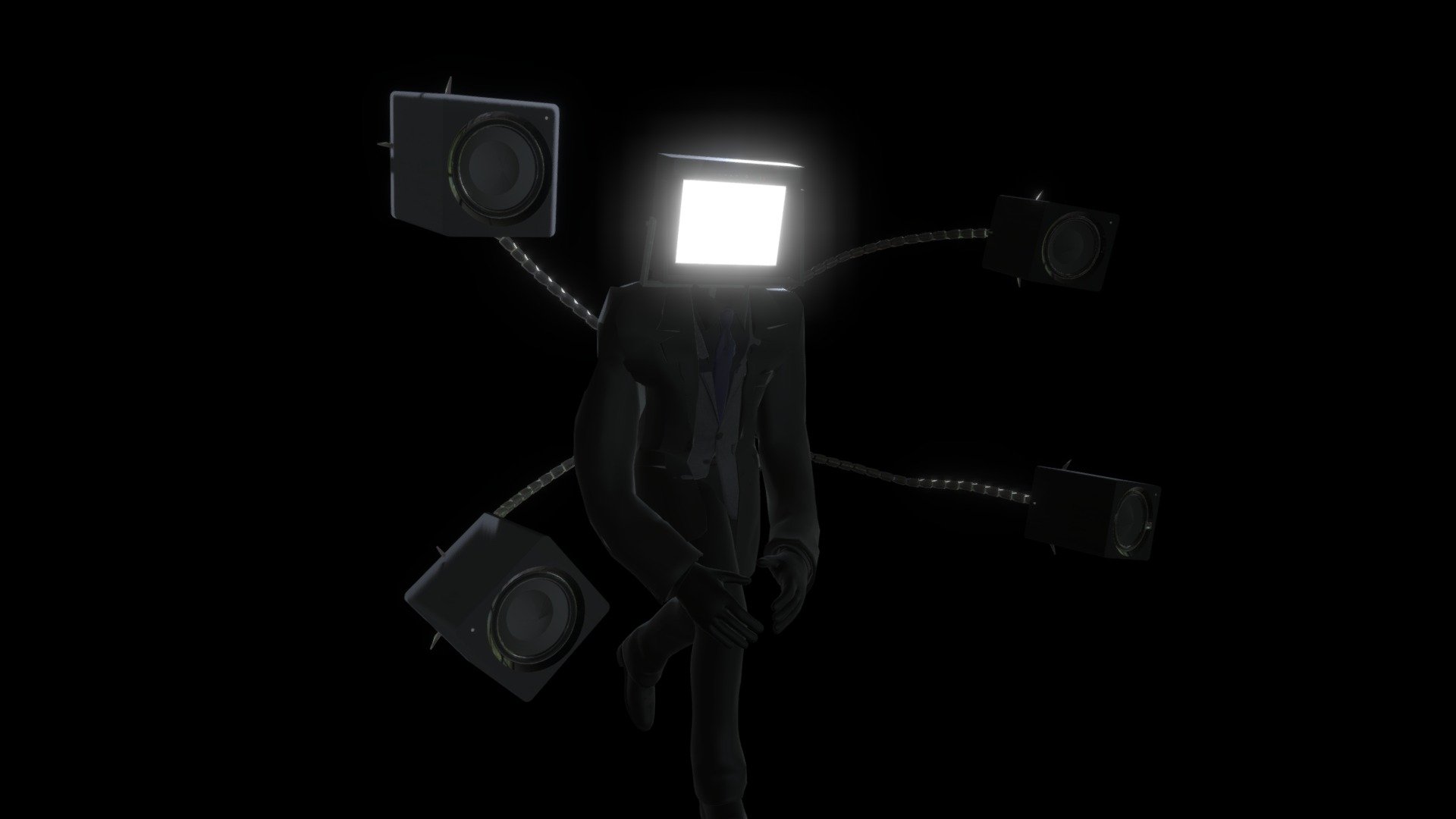 Large Tv Man - Download Free 3D model by The leader (second account of ...