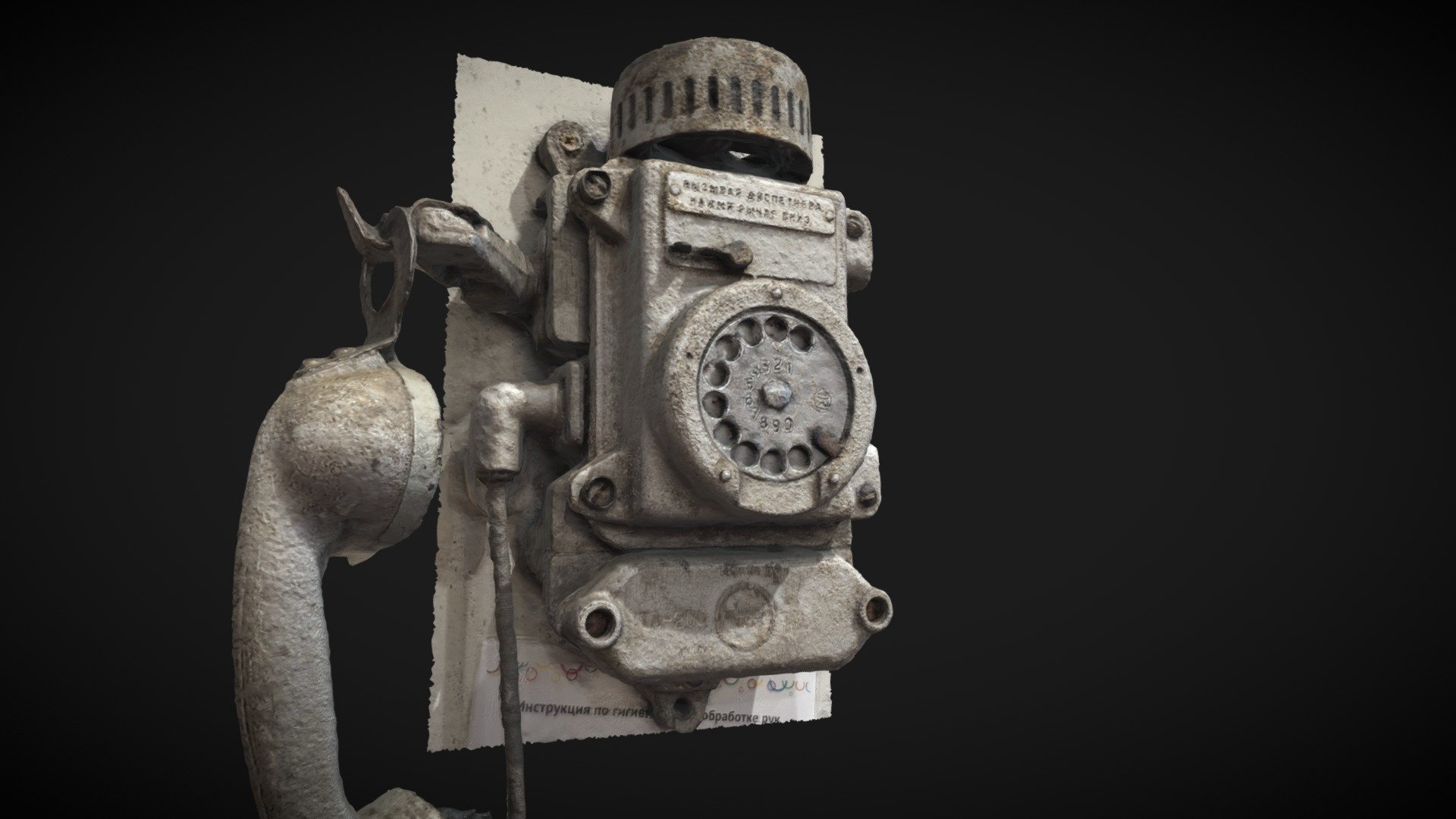 Russian / Soviet Phone - Free - Download Free 3D model by FXPEAR ...