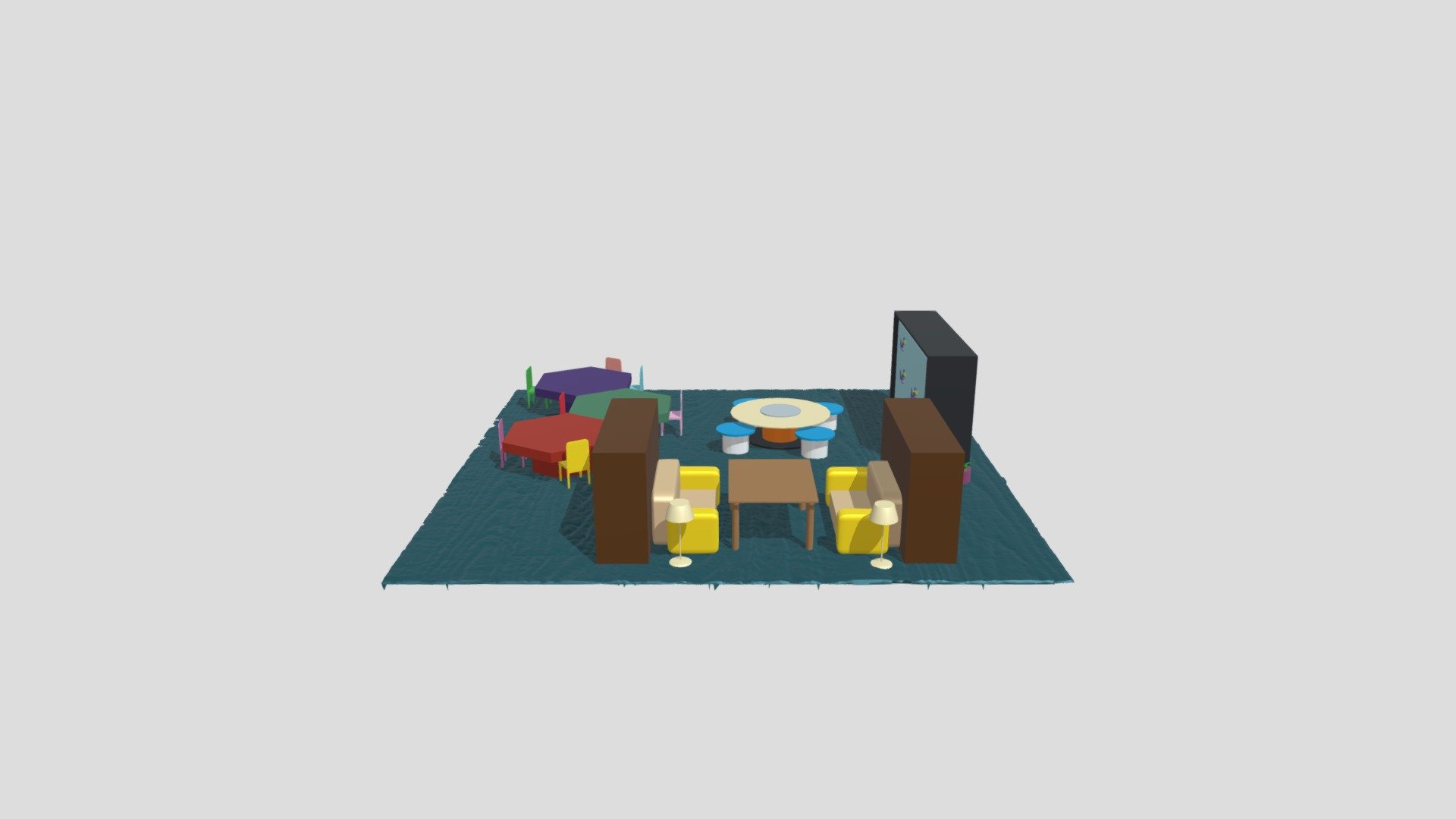 Classroom Design - Download Free 3D model by Madhumitha (@madhumitha1 ...