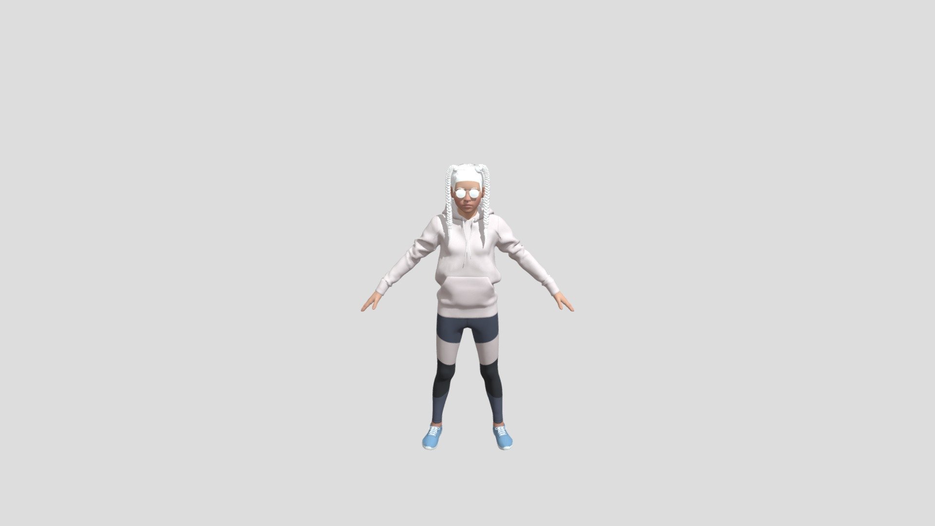 Maya Rigged Female Character - 3D model by cliffartist [a9a2ea1 ...