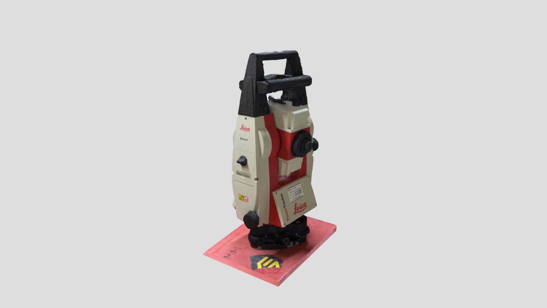 Leica Power Tracker Machine Control Robotic TS - Buy Royalty Free 3D ...