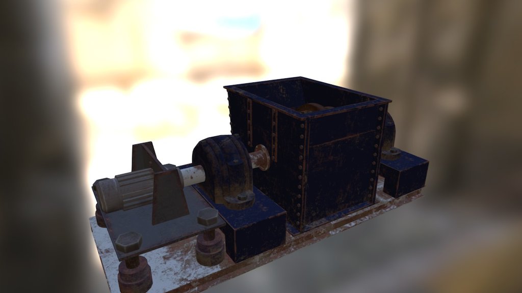 Crusher Machine - 3D model by sirplusplus [a9a4e97] - Sketchfab