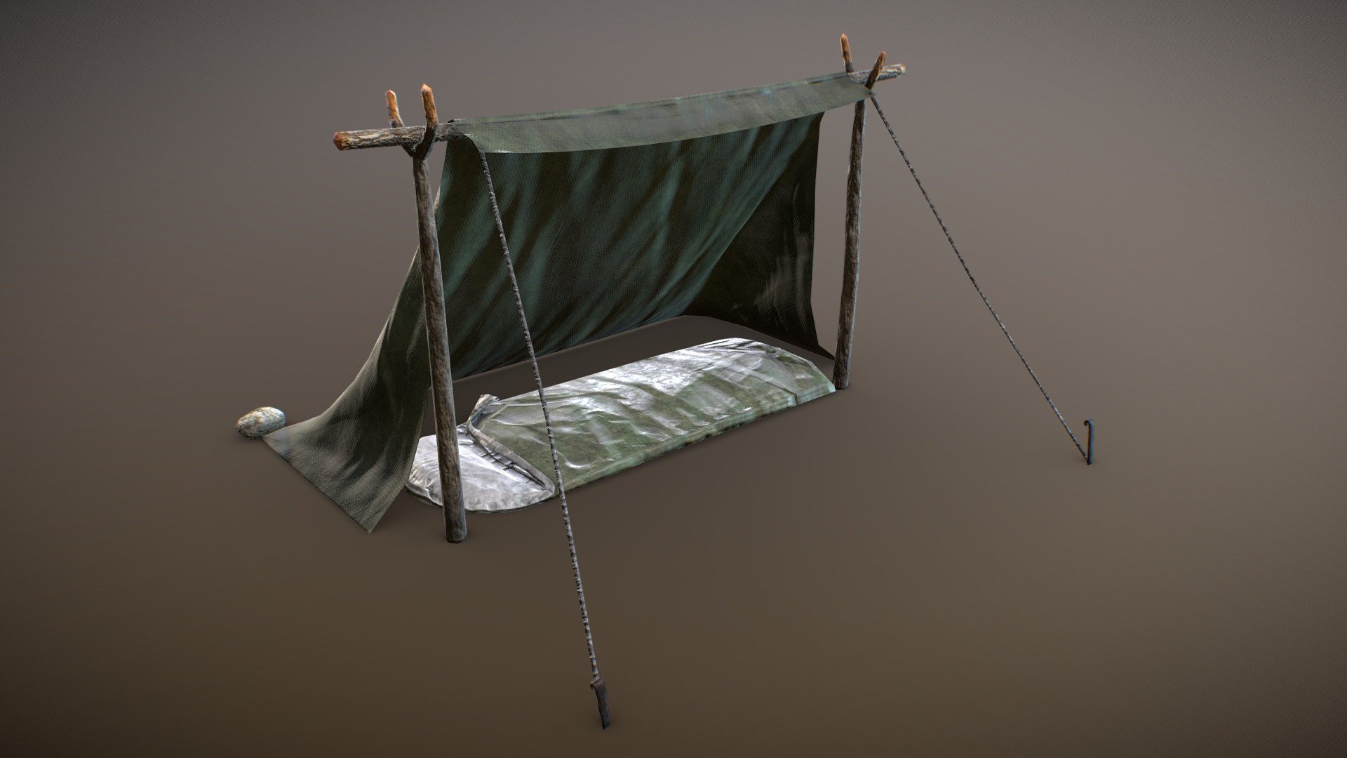 Tent - Download Free 3D model by IDALGAME [a9a65d0] - Sketchfab