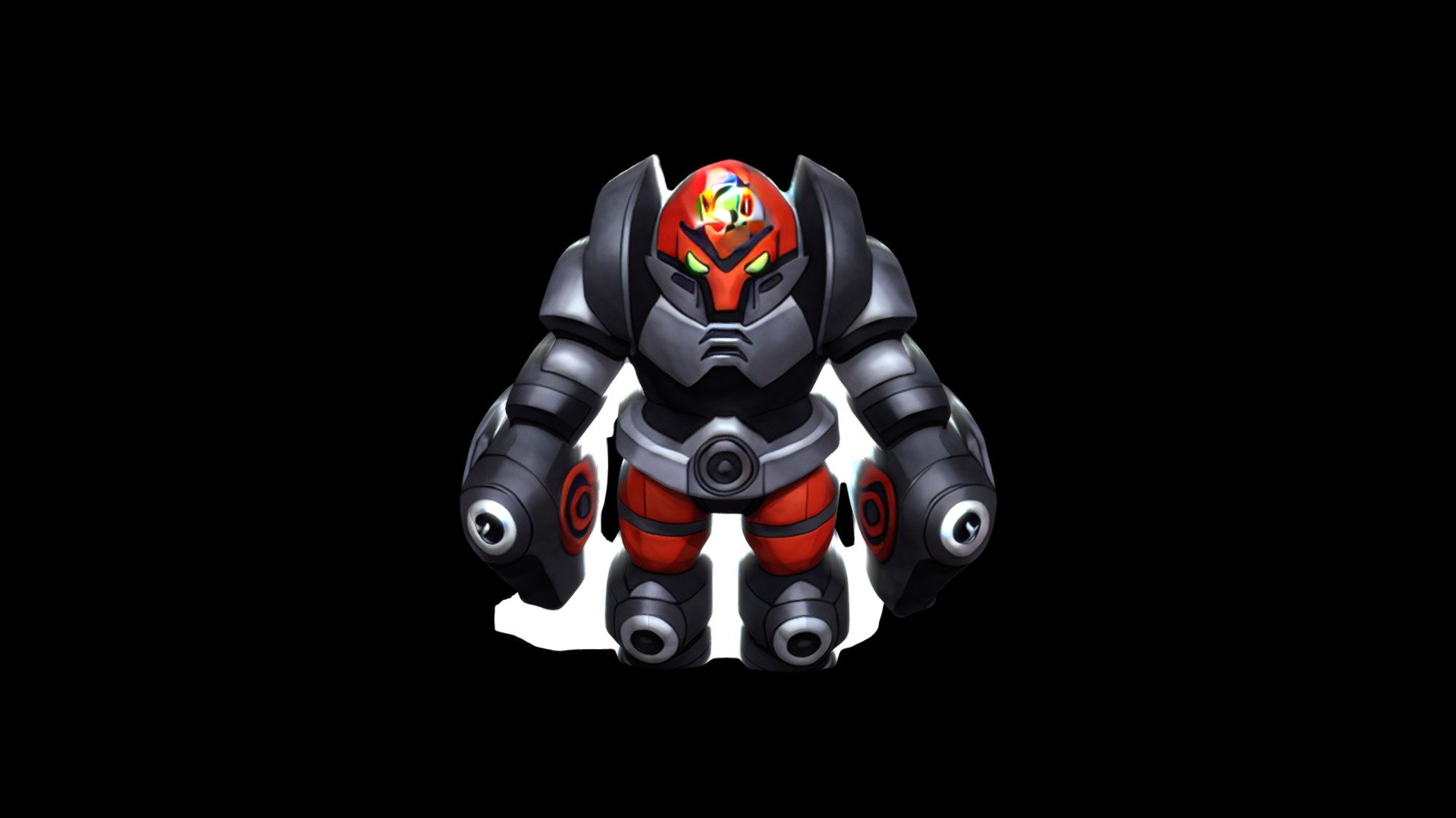 Helmet Mask Robot Cartoon 1880 - Download Free 3D model by klrxyz ...